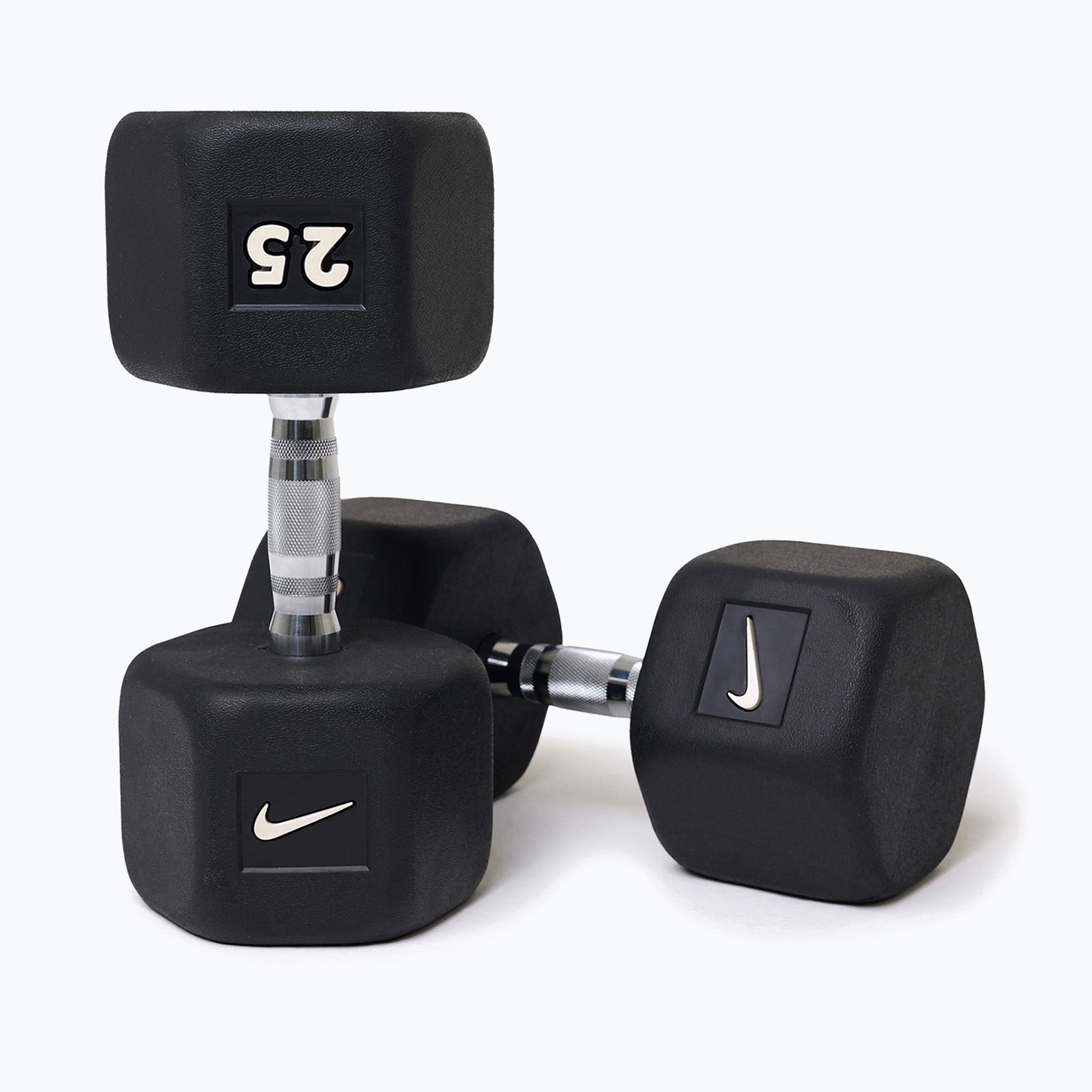 Дъмбел Nike Strength Hex 12,5 kg black/white (DRDK-1012) - Sportano.bg