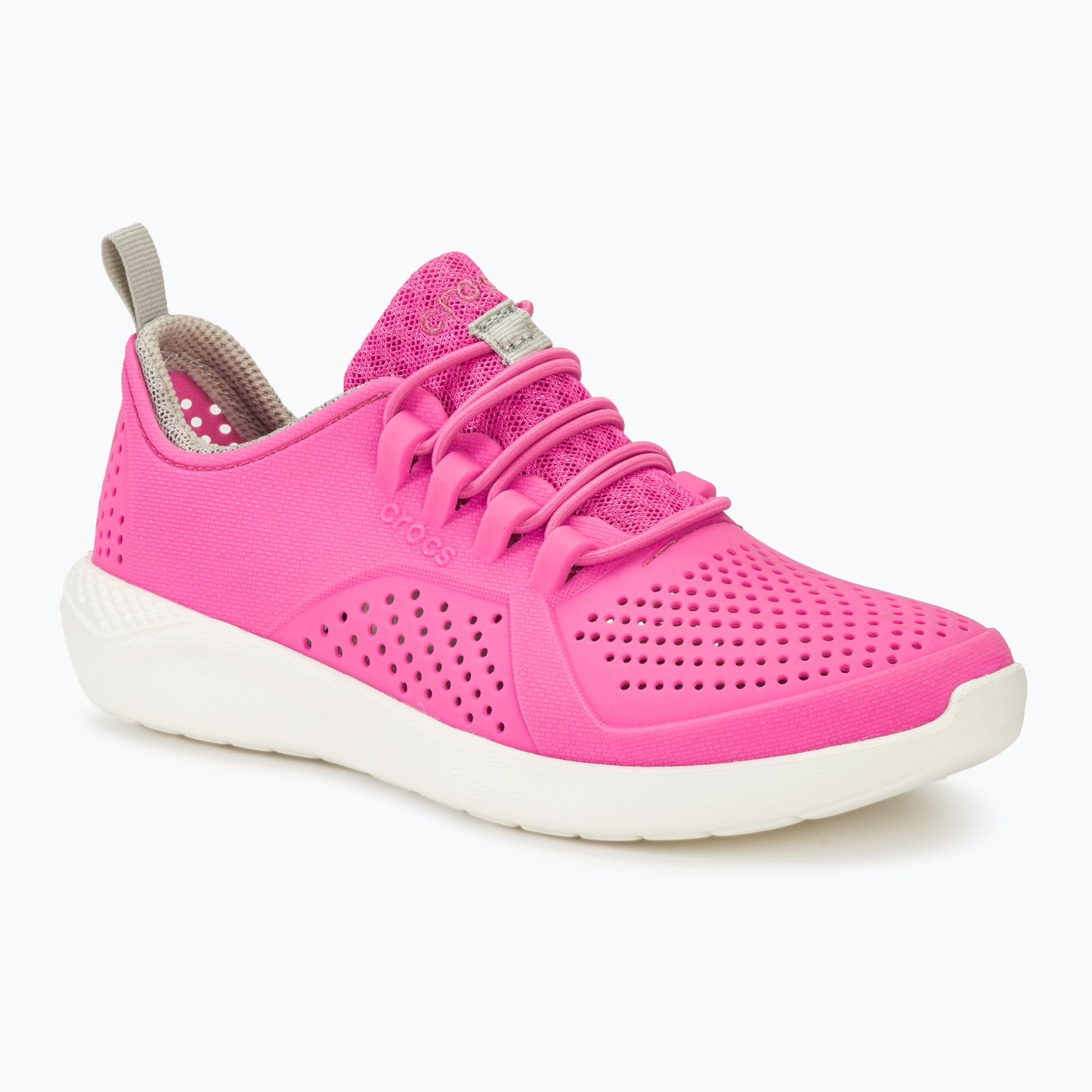 Детски обувки Crocs LiteRide Pacer electric pink/white (206011-6QR ...