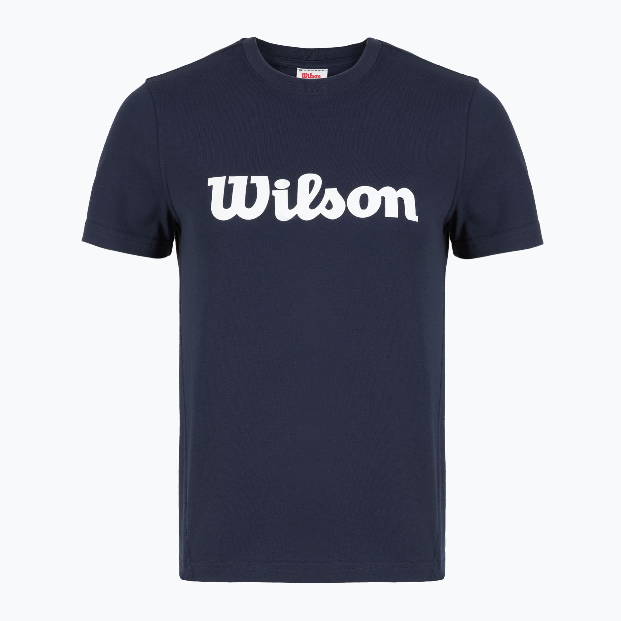 Дамска тенис фланелка Wilson Team Graphic Script W classic navy script ...