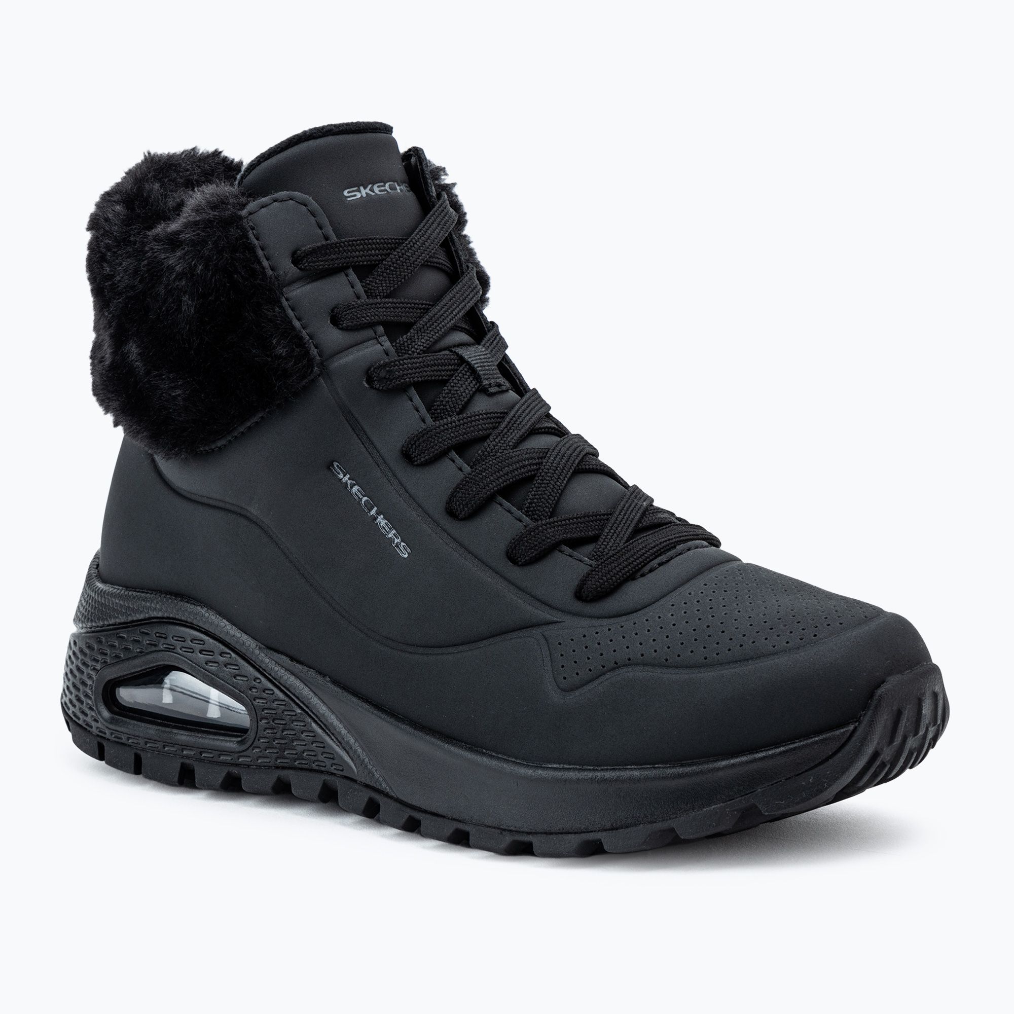 Дамски обувки SKECHERS Uno Rugged Fall Air black (167274 BBK) - Sportano.bg