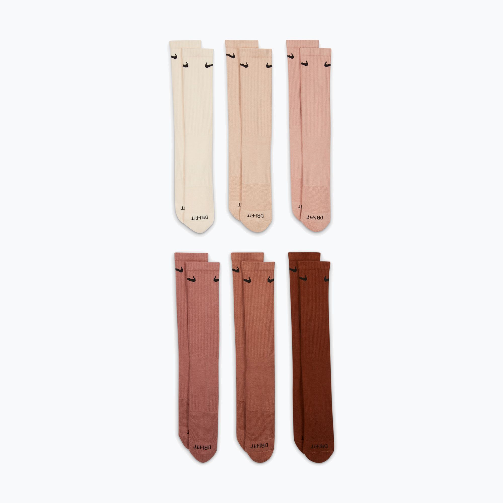 Мъжки чорапи Nike Everyday Plus Cushioned Crew 6 чифта black/white ...