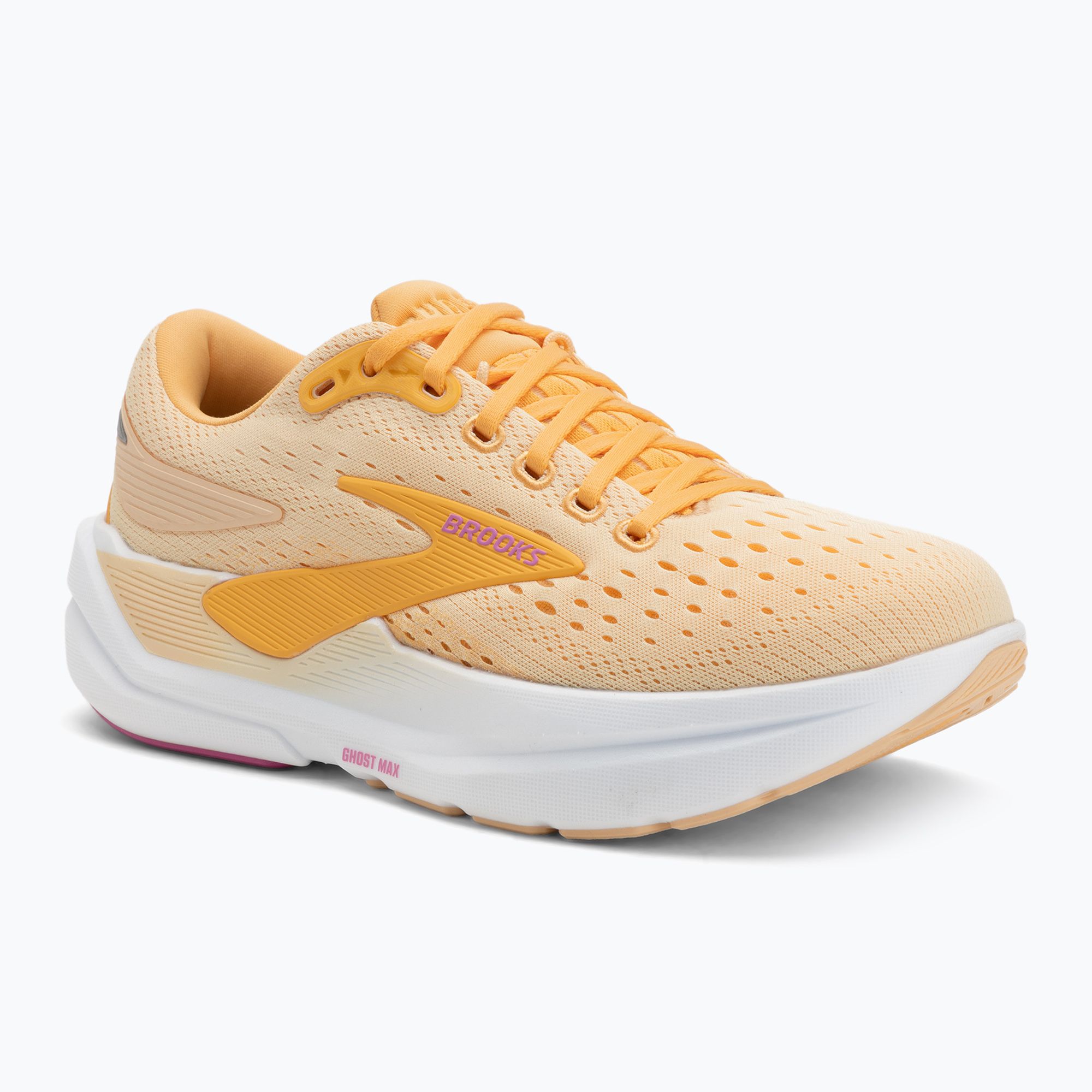 Дамски обувки за бягане Brooks Ghost Max 3 apricot/apricot/super pink (1204571B876) - Sportano.bg
