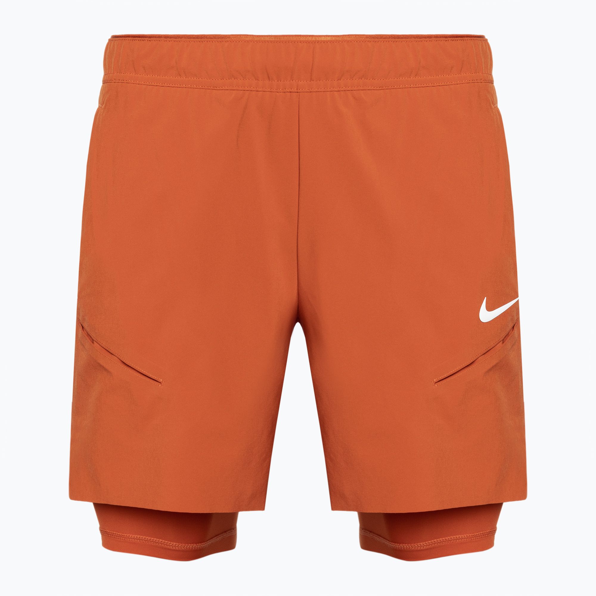 Мъжки шорти за тенис Nike Court Dri-Fit Slam rust factor/pink quartz ...