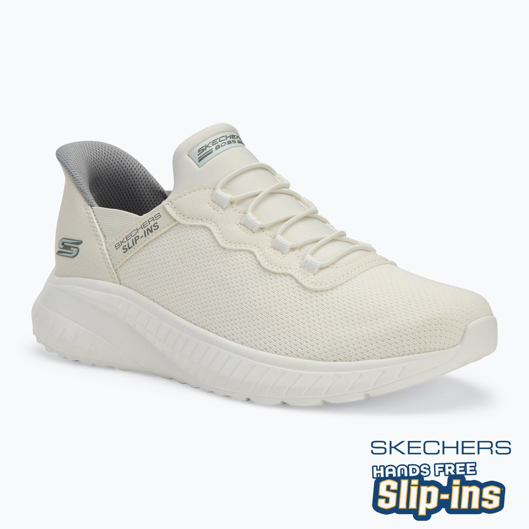 Мъжки обувки SKECHERS Slip-ins Bobs Squad Chaos Daily Hype off white ...