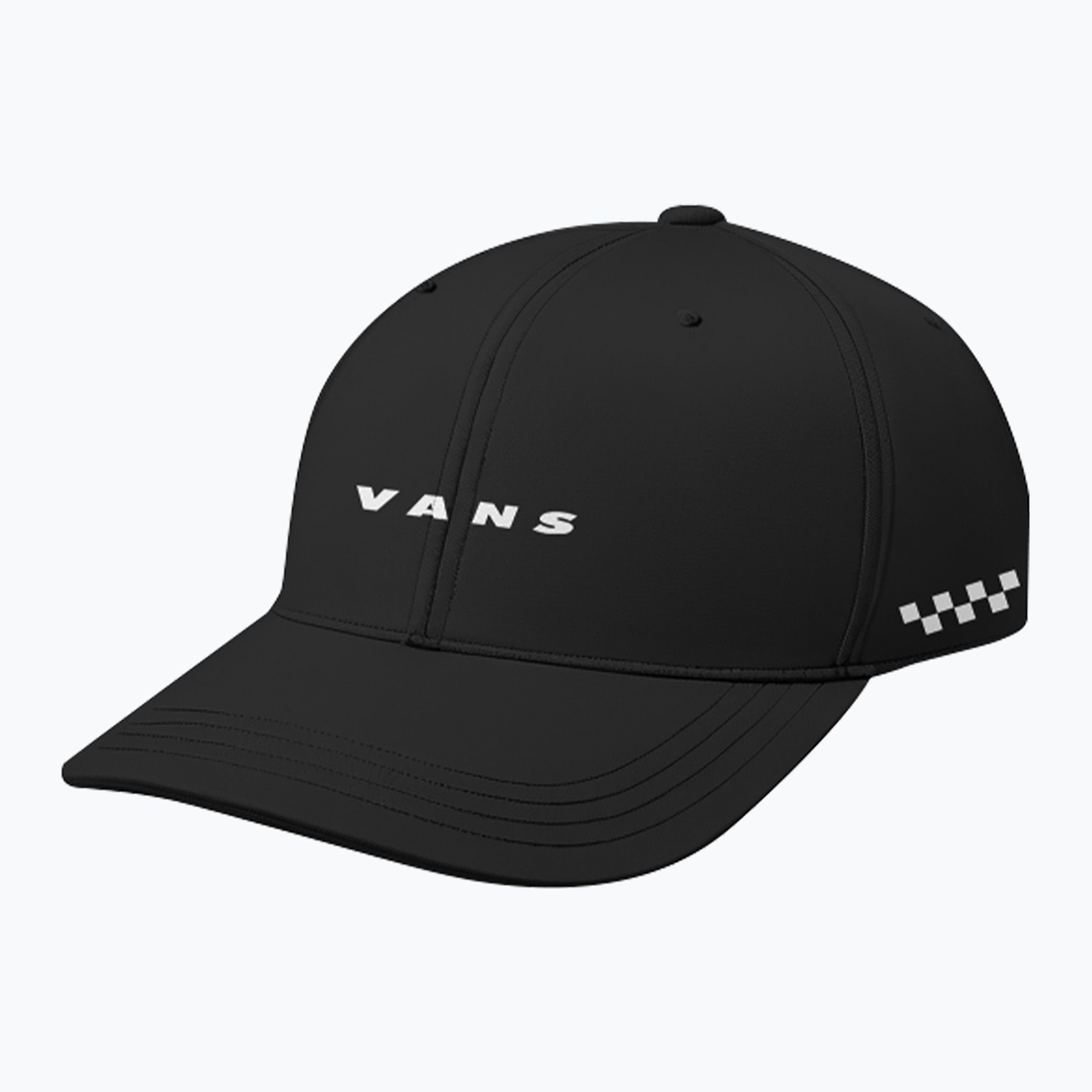 Детска шапка с козирка Vans Check Side Curved Bill Jockey black ...