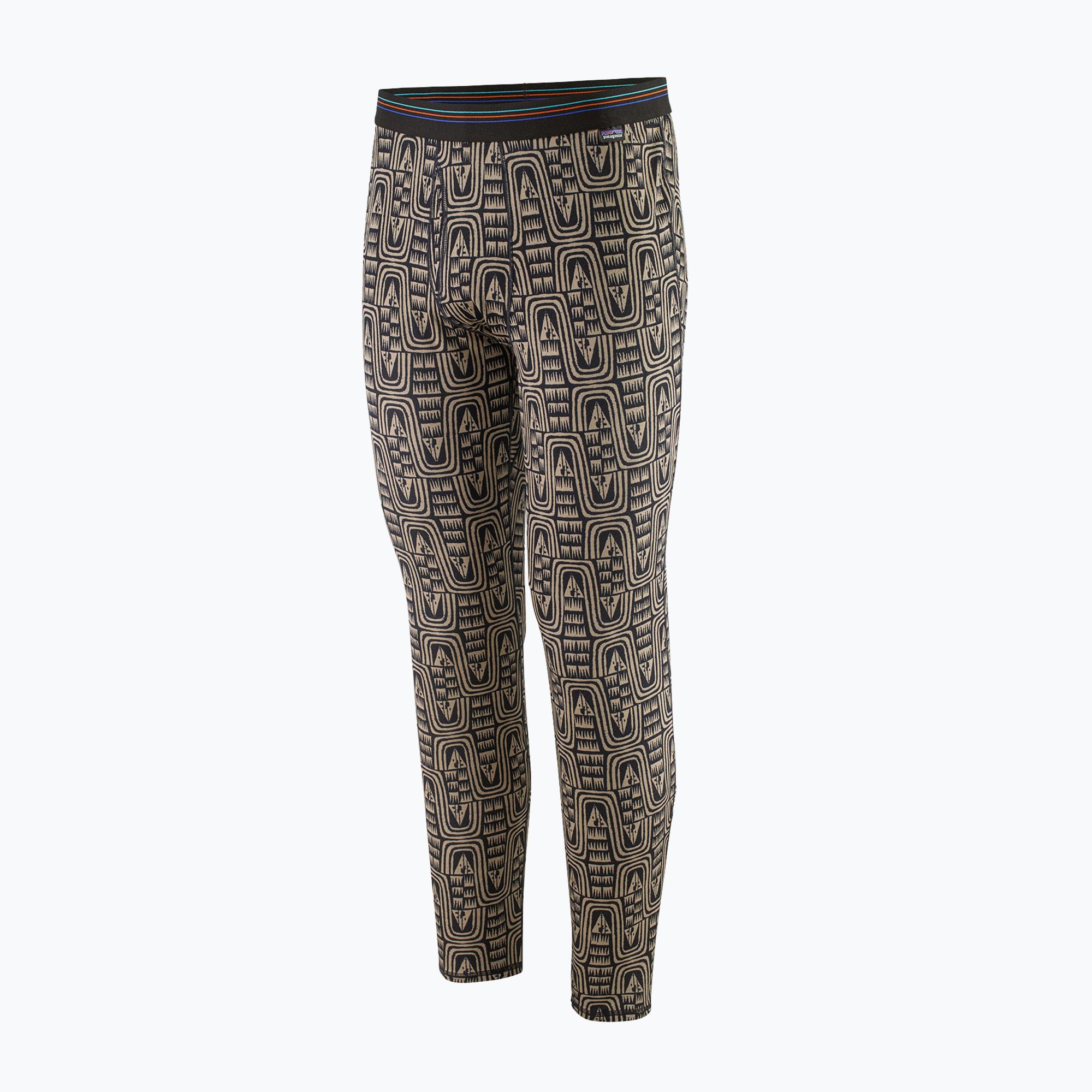 Мъжки термоактивни панталони Patagonia Cap Mid Weight Bottoms flow ...