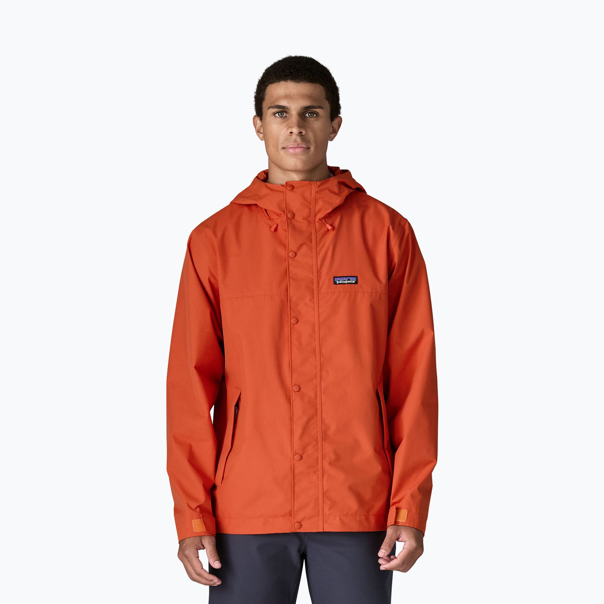 Мъжко яке за дъжд Patagonia Outdoor Everyday Rain coal orange (20850 ...