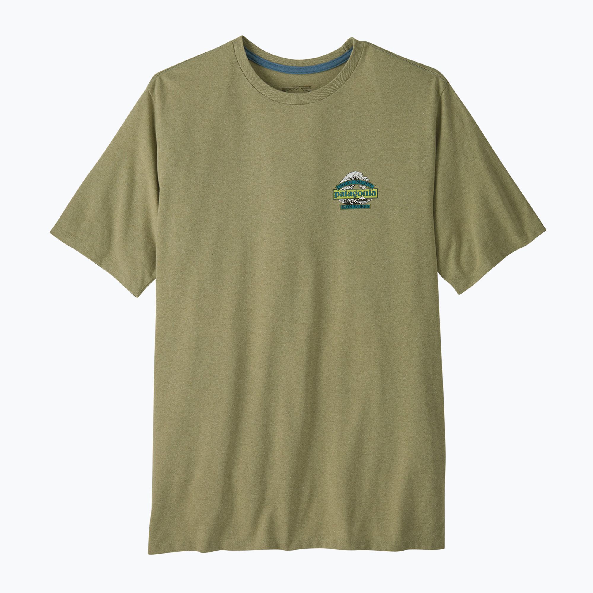 Мъжка тениска за трекинг Patagonia Great Waves Responsibili Tee white ...