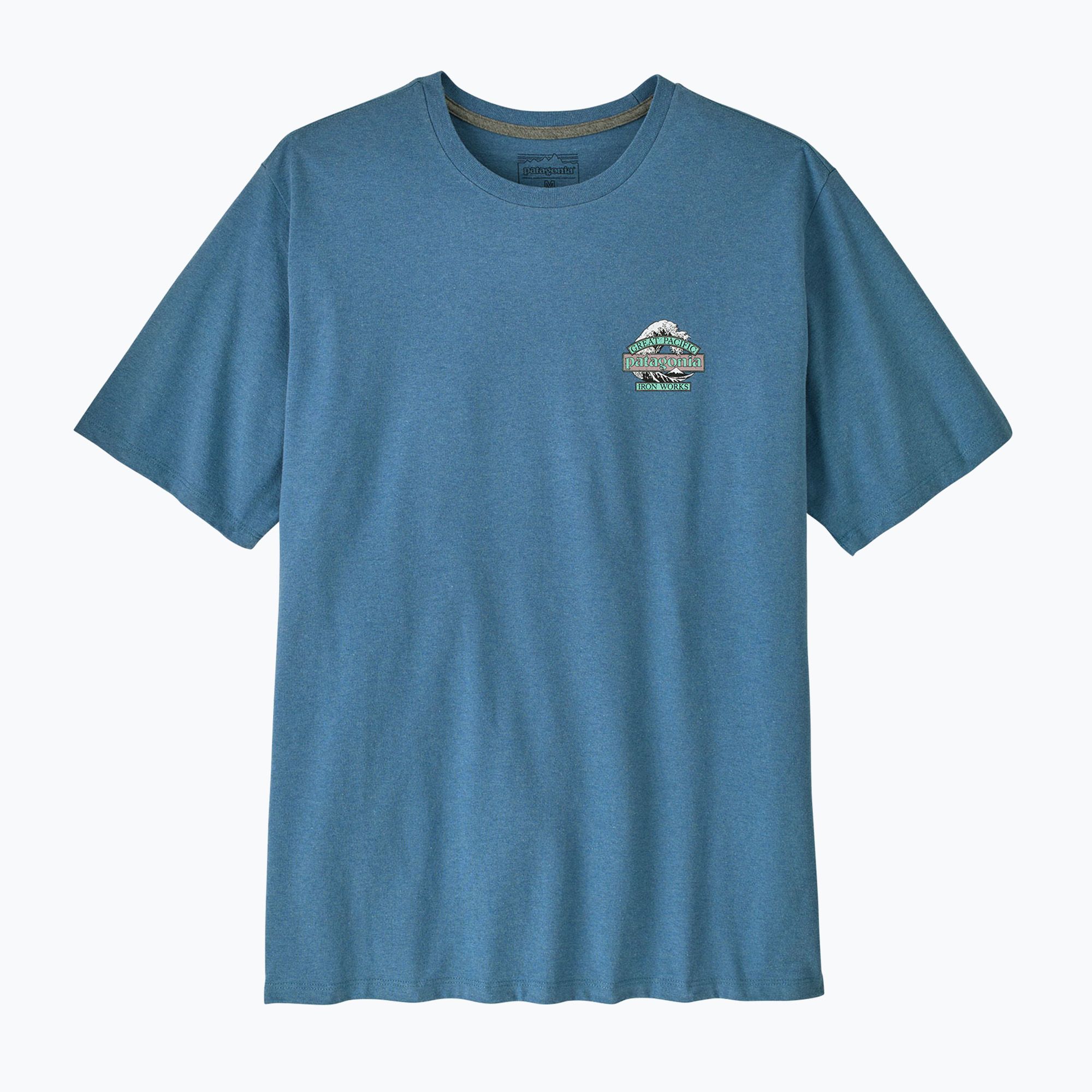 Мъжка тениска за трекинг Patagonia Great Waves Responsibili Tee white ...