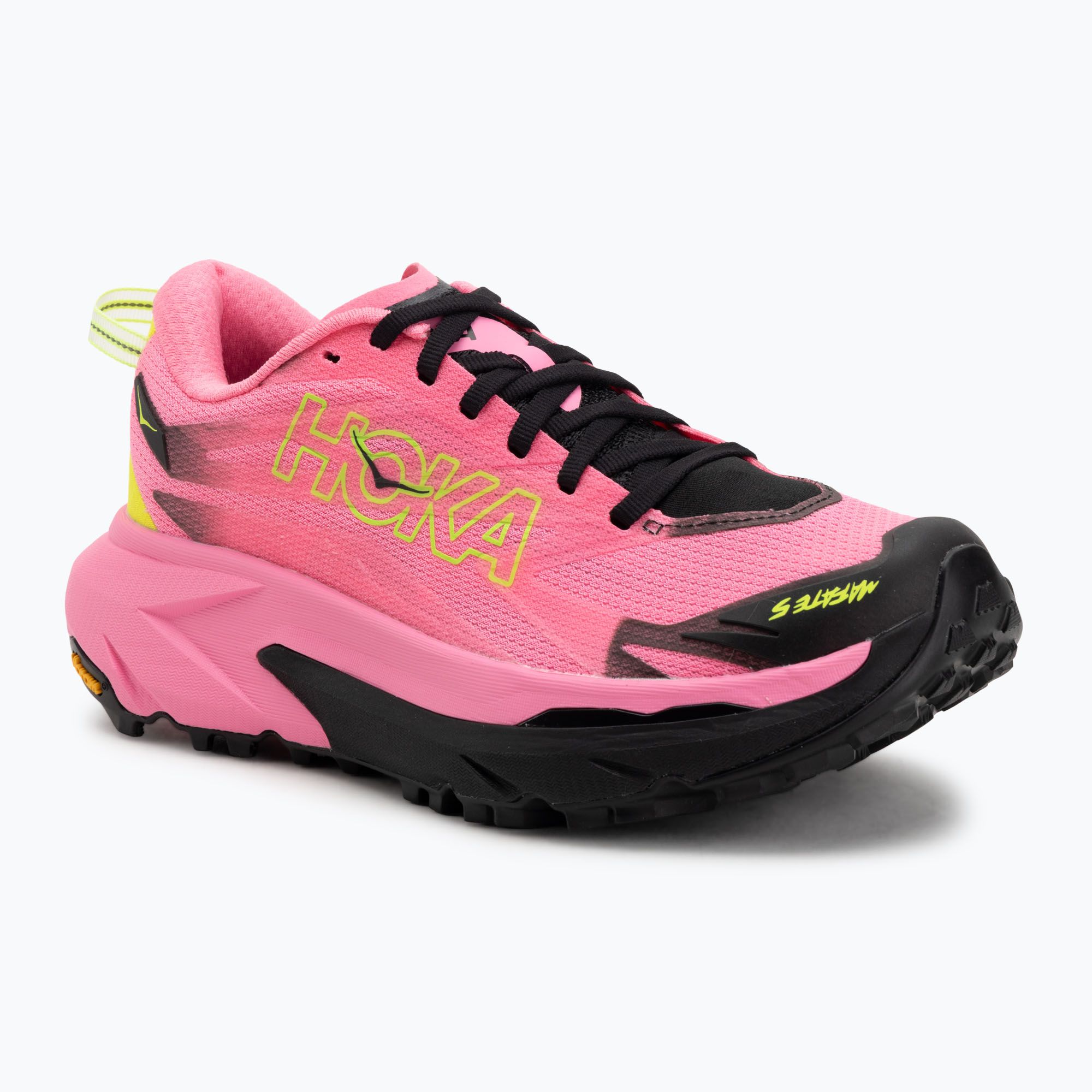 Дамски обувки за бягане HOKA Matafe 5 neon rose/black (1168723-NNR ...