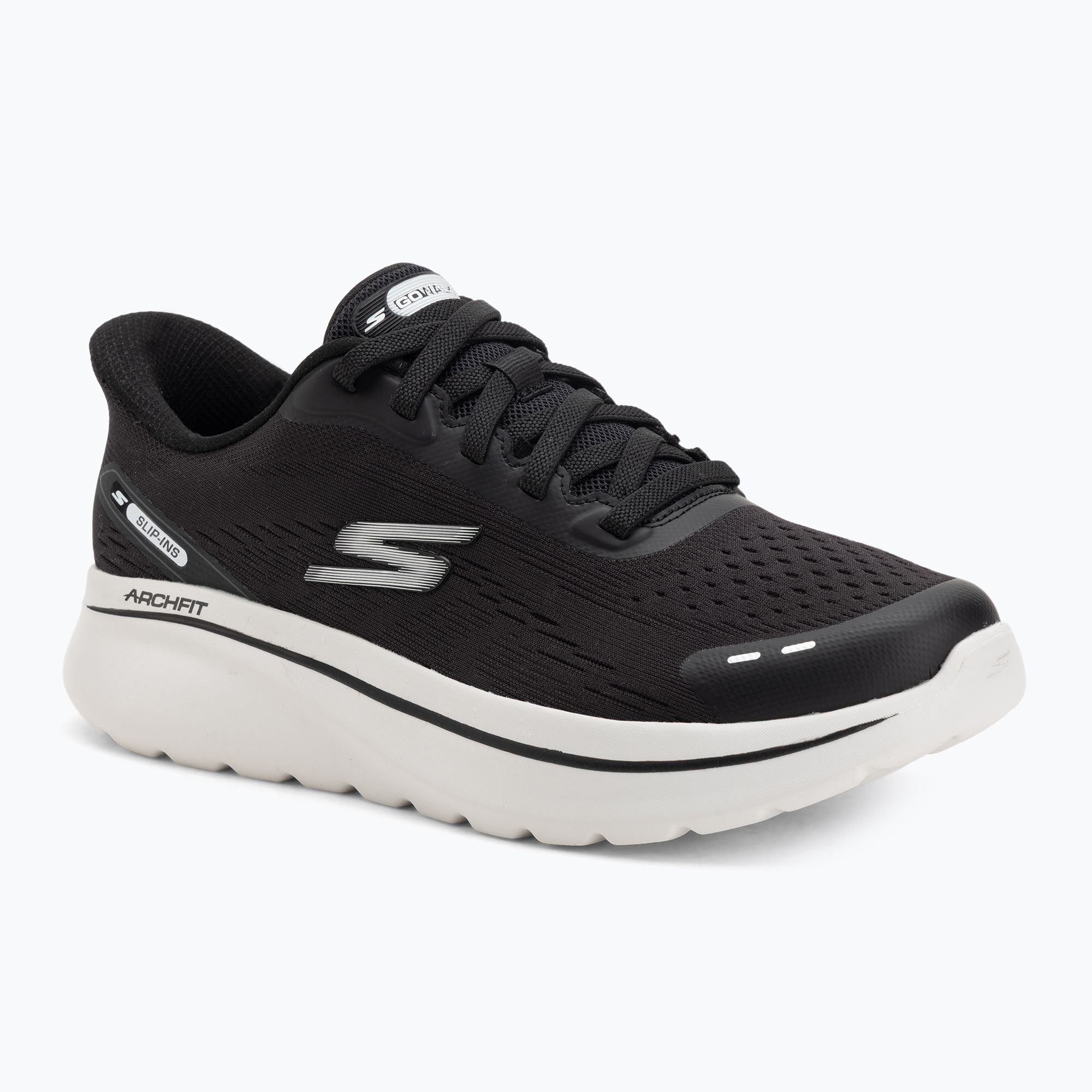 Мъжки обувки SKECHERS Go Walk Arch Fit N-Joy Nobend black/white (Go ...