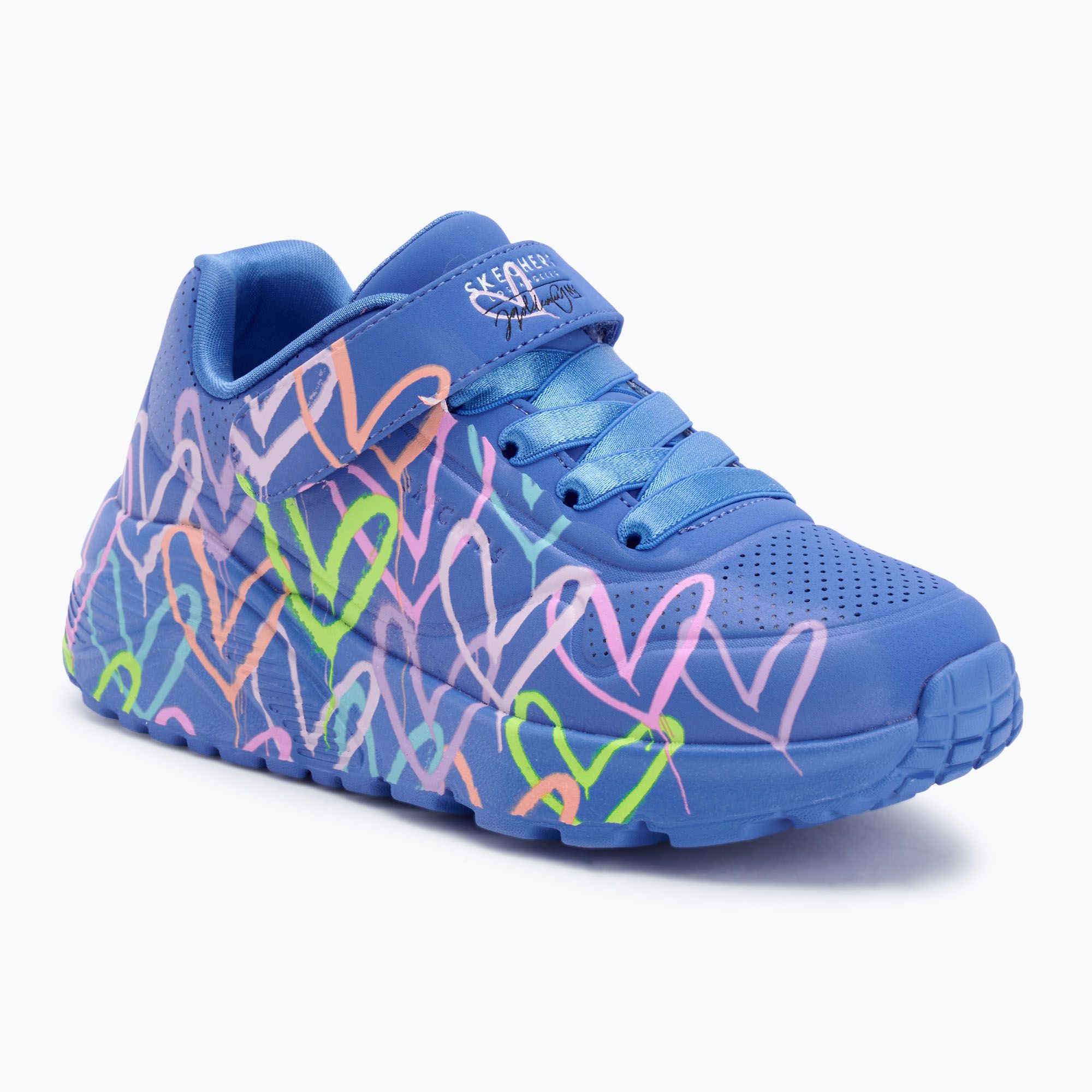 Детски обувки SKECHERS Uno Lite Love Levitate blue/multi (314078L BLMT ...