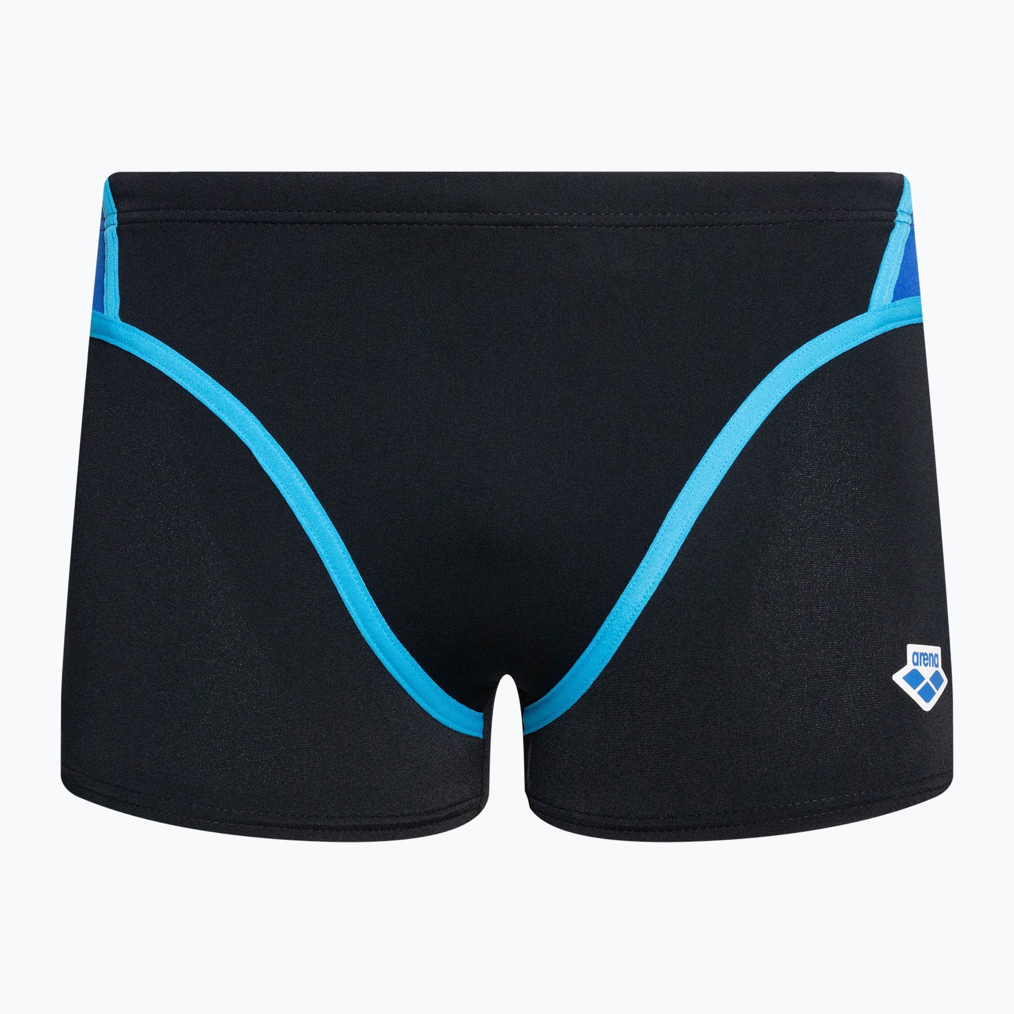 Мъжки боксерки Arena Icons Swim Short Panel black/neon blue/red ...