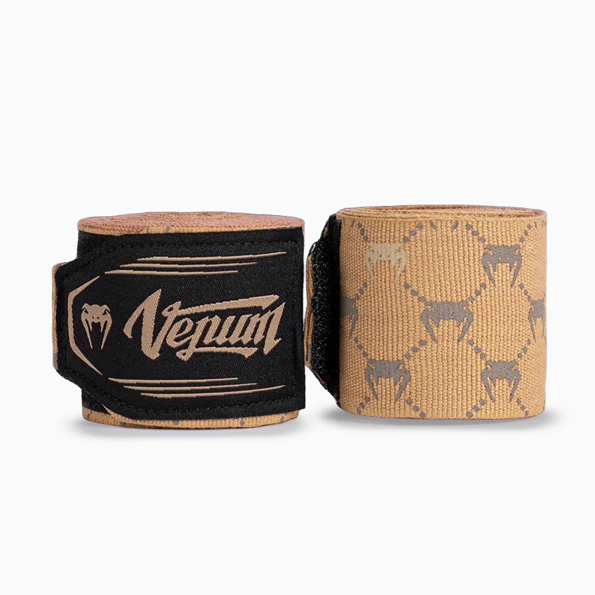 Боксови бандажи Venum Monogram Hand Wraps Advanced 250 cm sand (05474 ...
