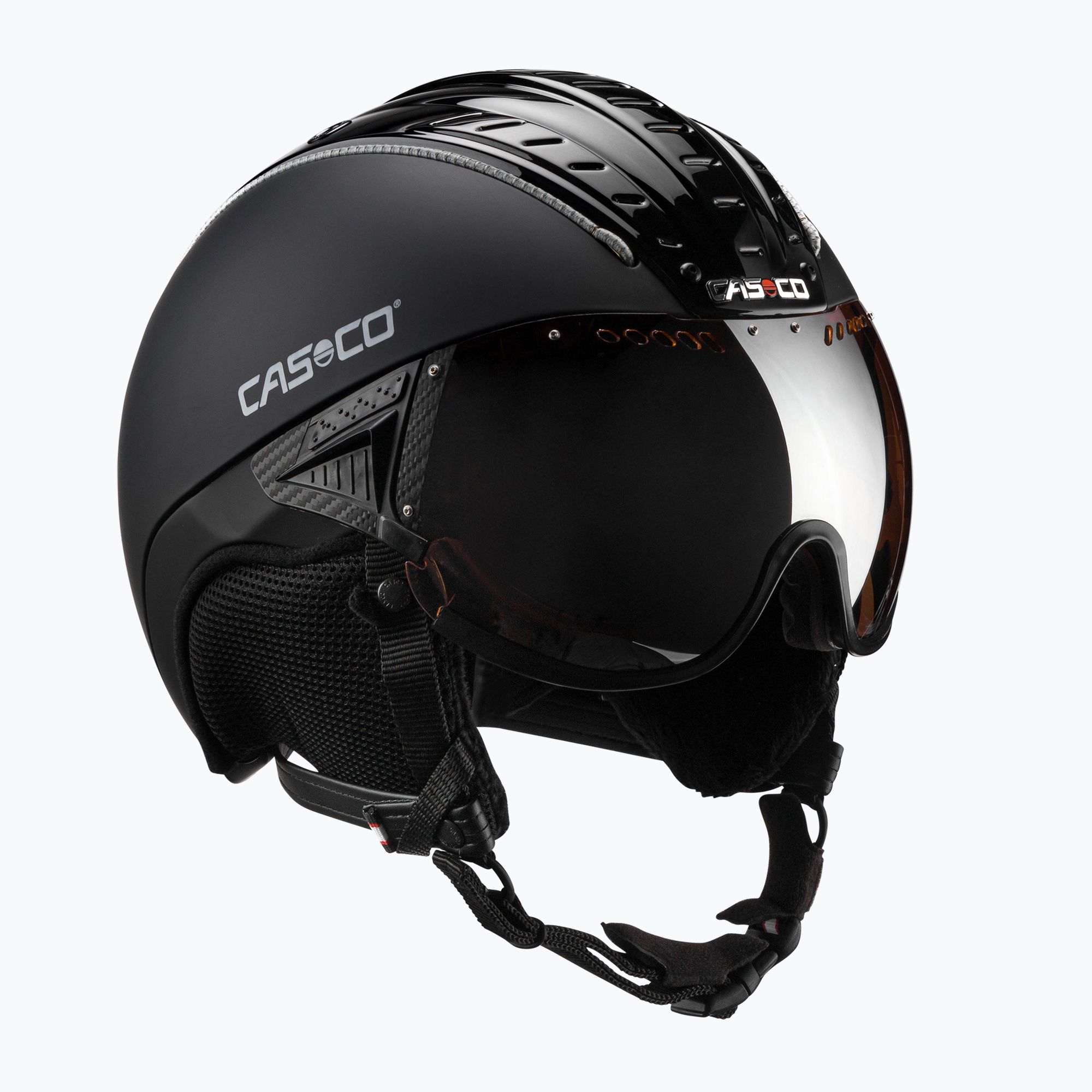 Ски каска CASCO SP-2 Carbonic Visor black 07.3732 - Sportano.bg