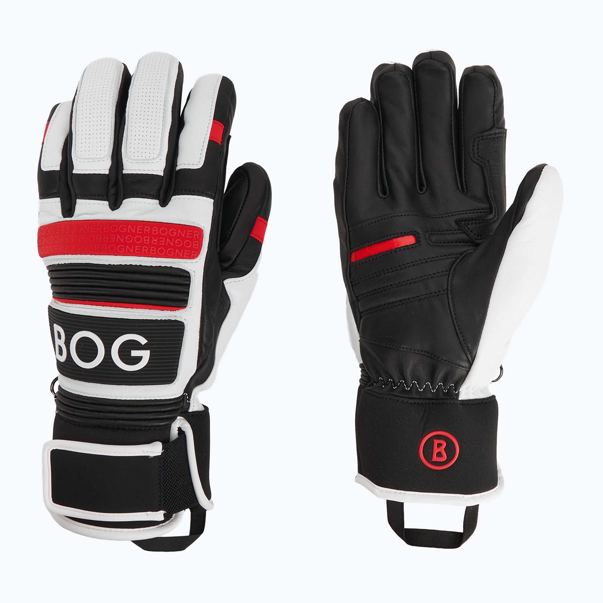 Мъжки скиорски ръкавици BOGNER Silvan fast red (6597114-554) - Sportano.bg
