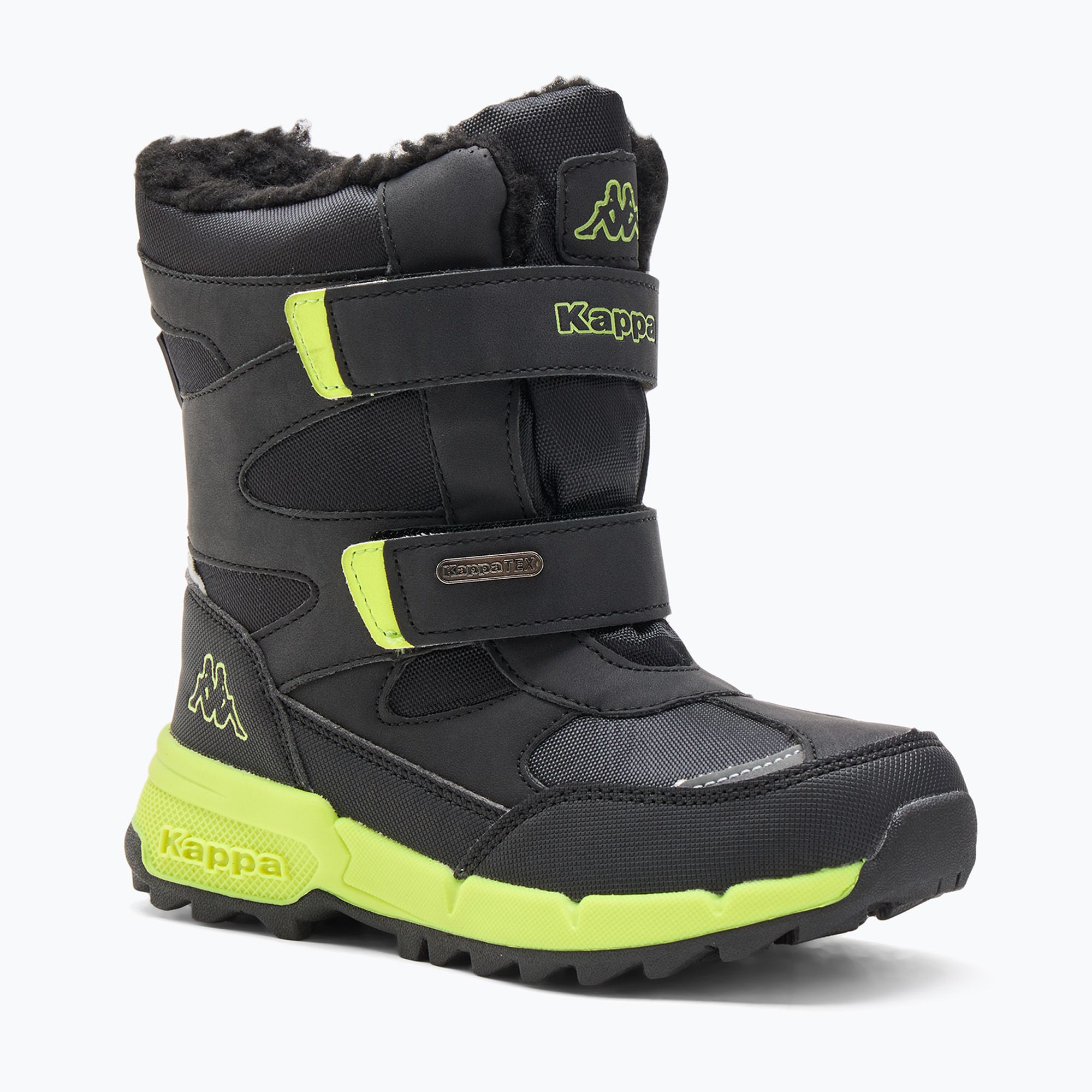 Детски ботуши за сняг Kappa Cekis Tex black/lime (260903K-1133 ...