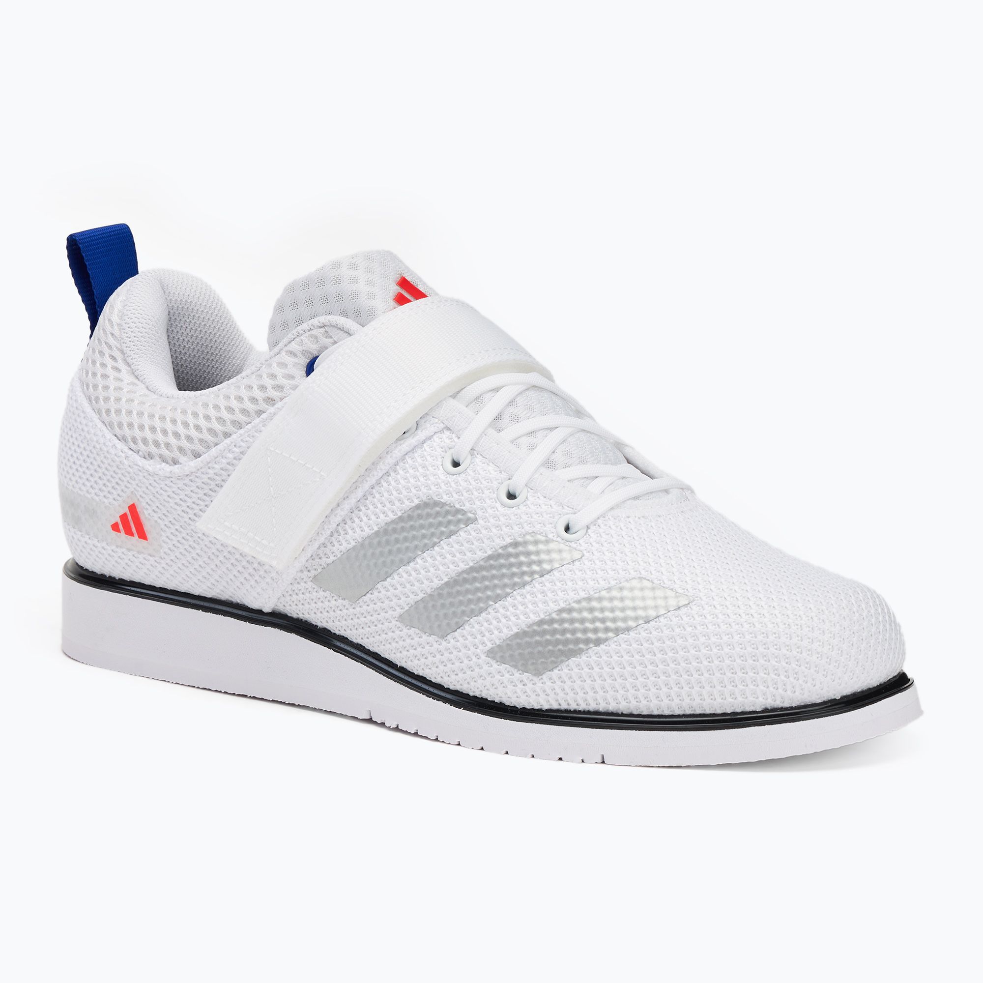 Мъжки обувки за вдигане на тежести adidas Powerlift 5 cloud white/ core ...