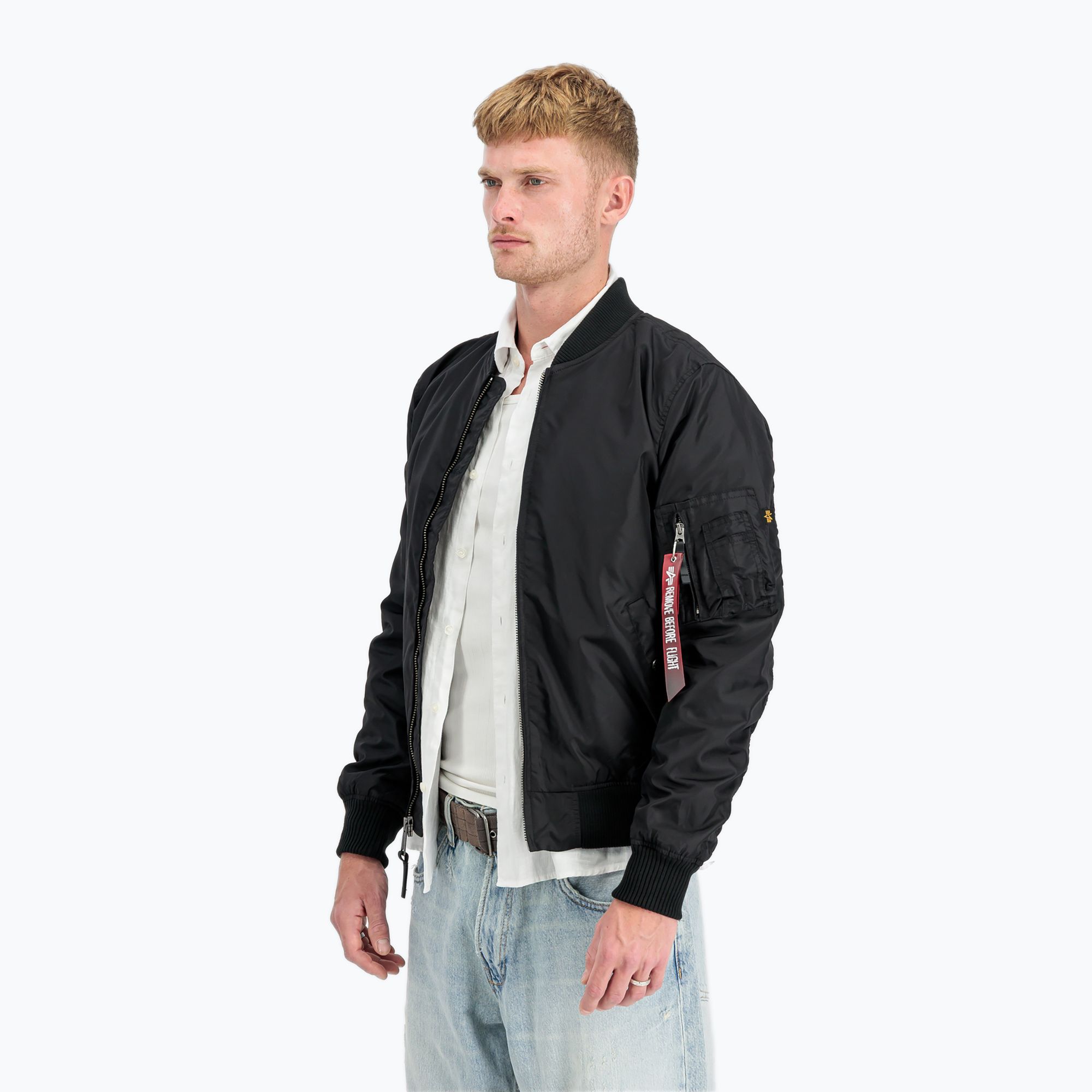 Alpha Industries мъжко яке MA-1 TT Two Tone Bomber black (19110303 ...