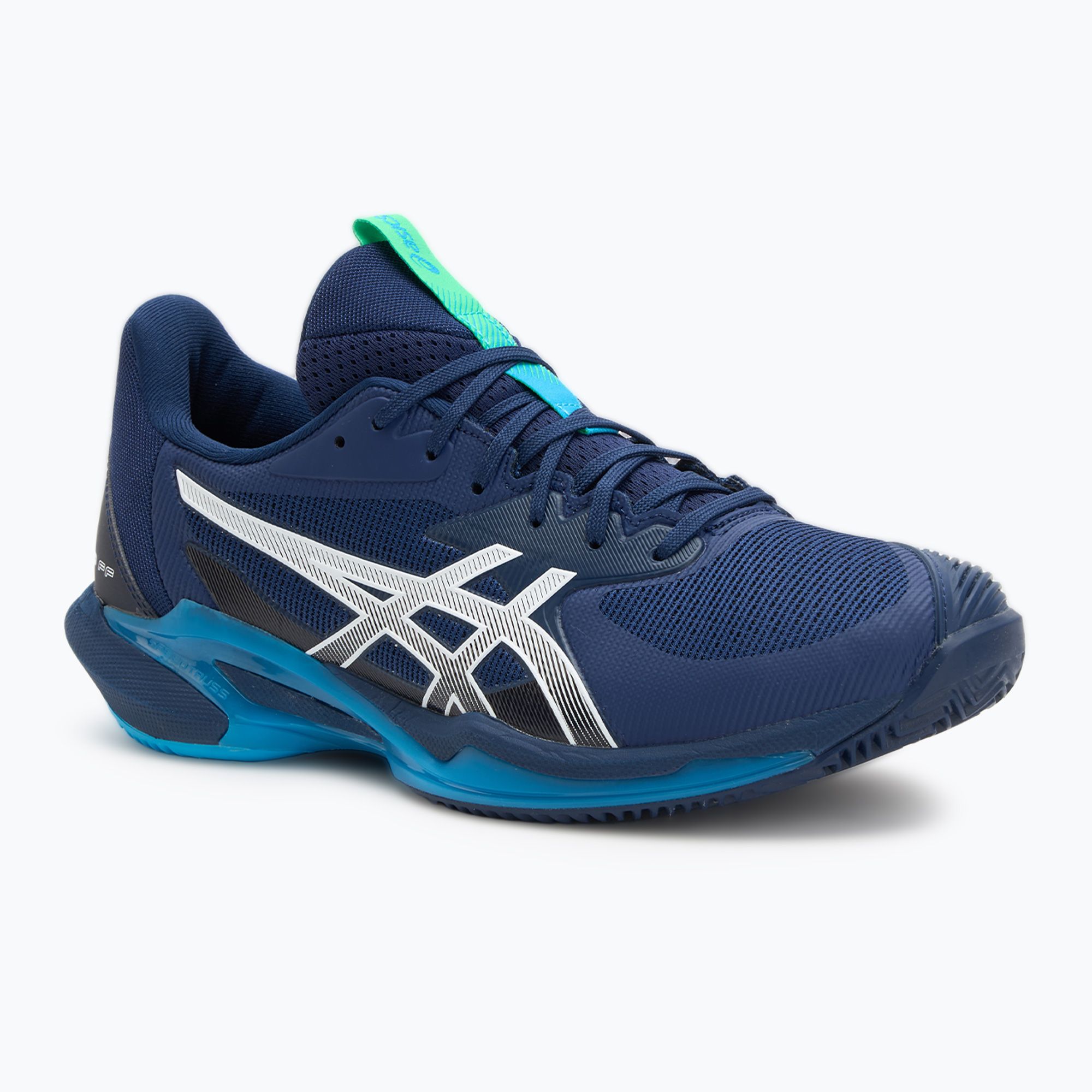 Мъжки обувки за тенис ASICS Solution Speed FF 3 Clay blue expanse/white ...