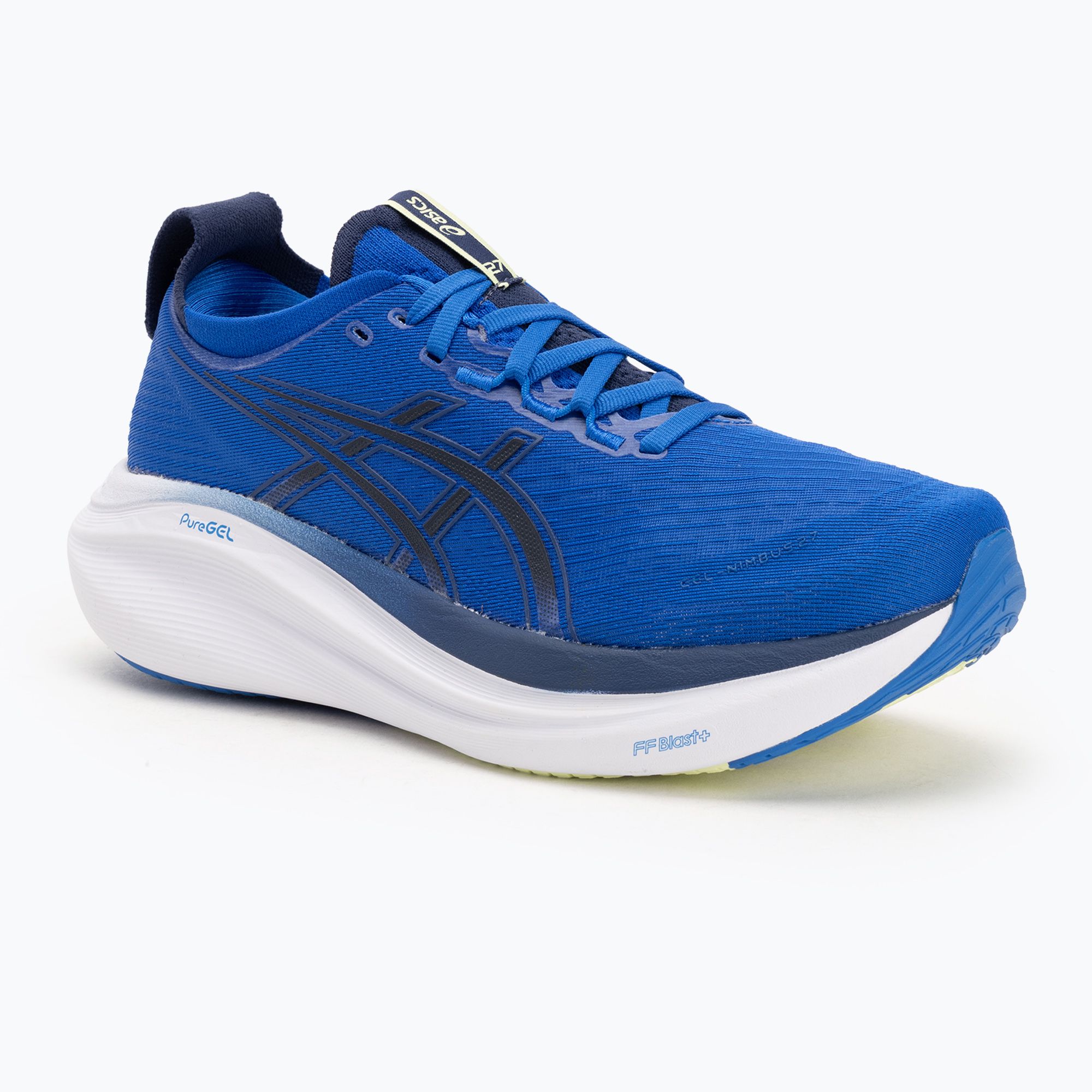 Мъжки обувки за бягане ASICS Gel-Nimbus 27 illusion blue/indigo blue (1011B958-401) - Sportano.bg