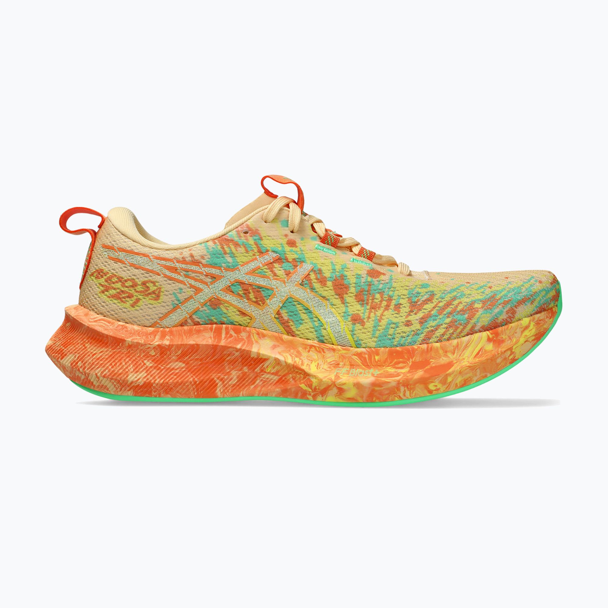 Дамски обувки за бягане Asics Noosa Tri 16 light orange/lemon spark ...