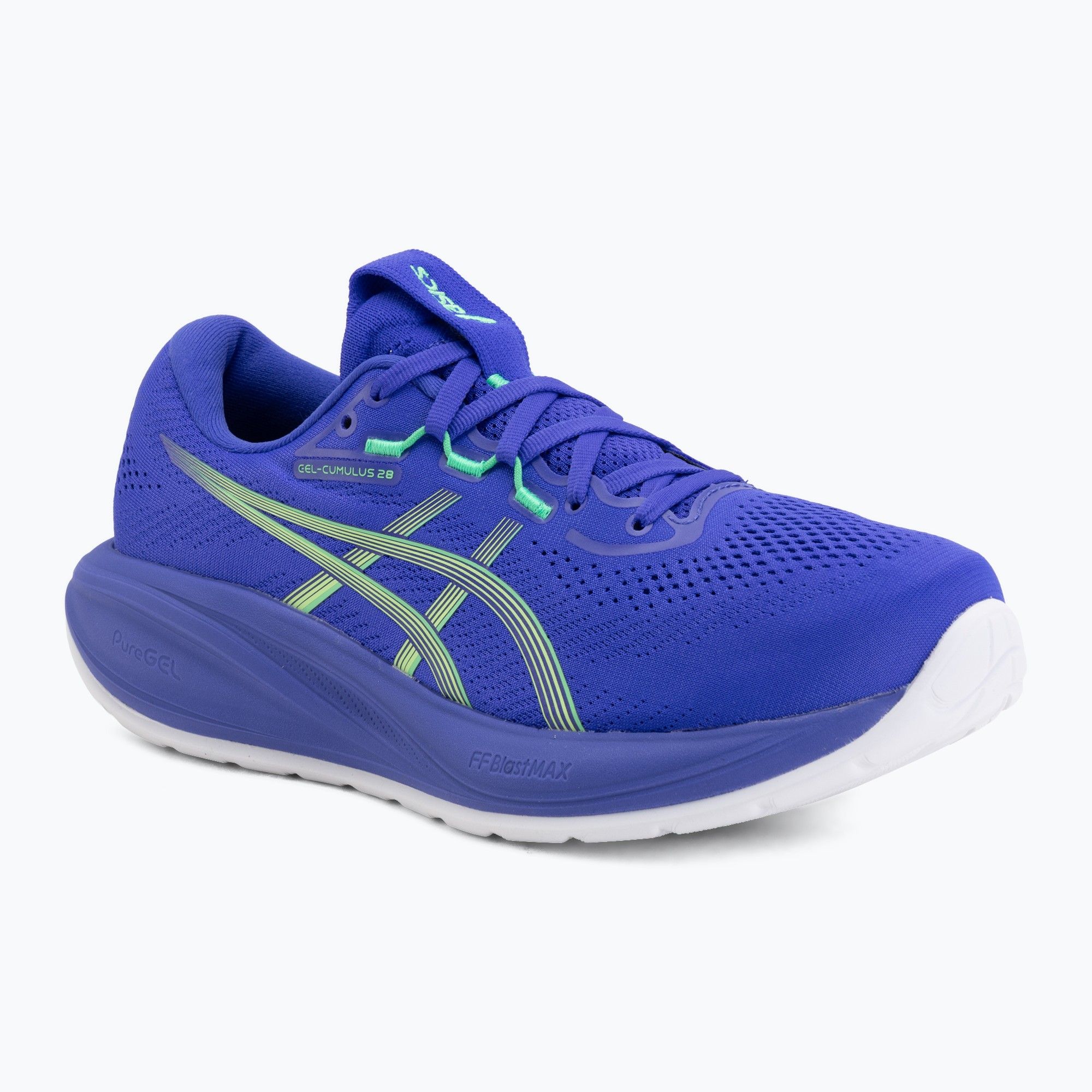 Мъжки обувки за бягане ASICS Gel-Cumulus 28 midnight/khaki green ...