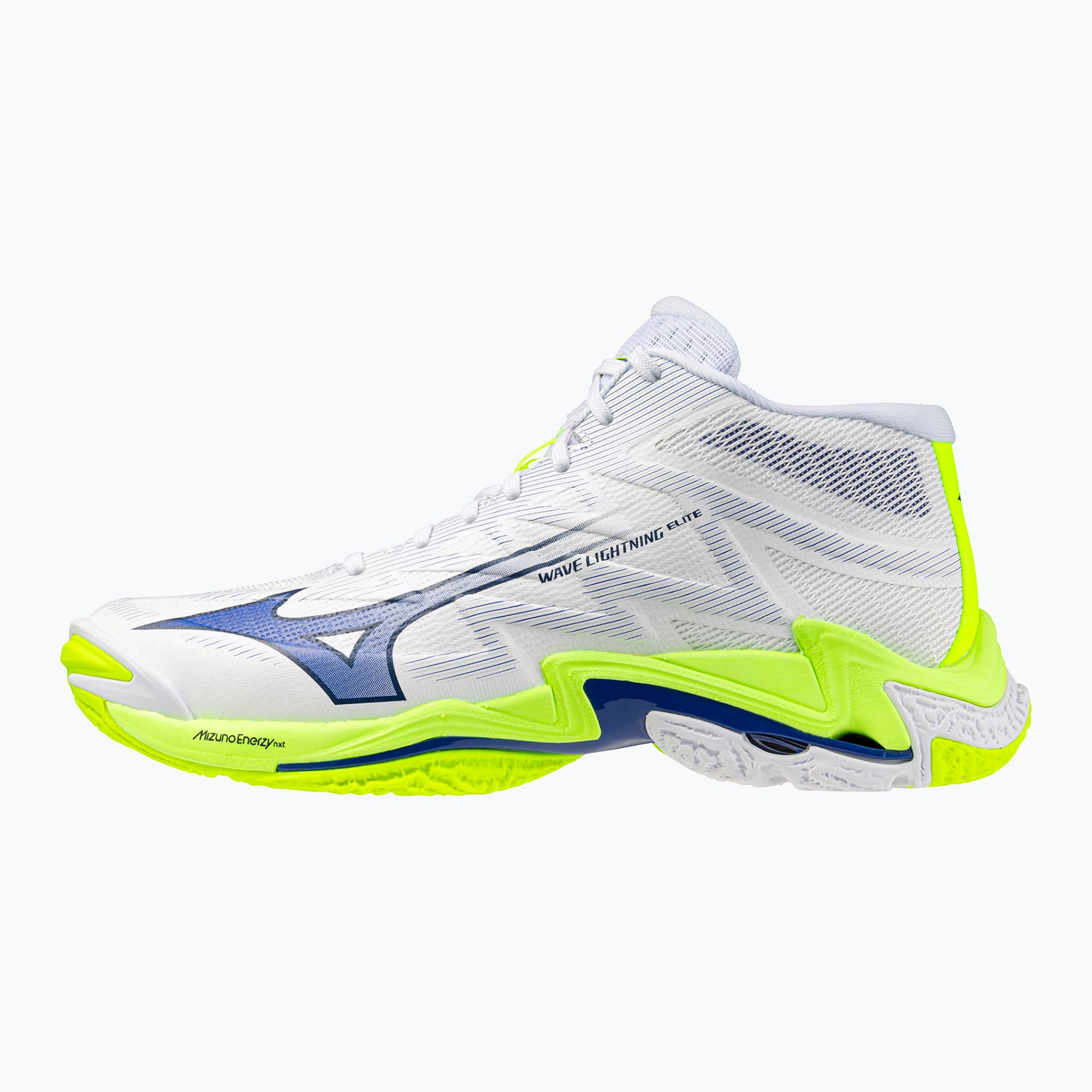 Волейболни обувки Mizuno Wave Lightning Elite Mid white/black/fiery red ...
