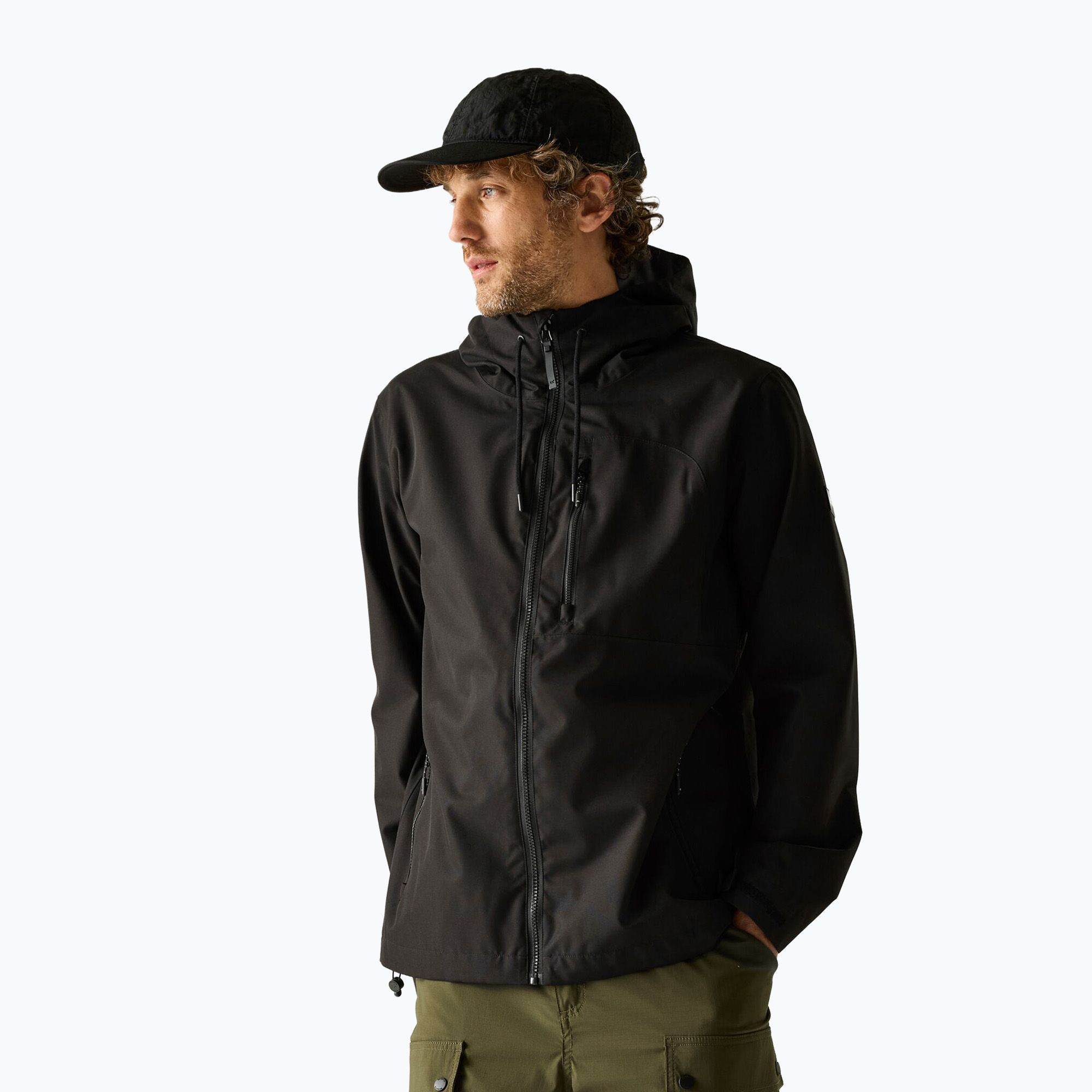 Мъжко яке за дъжд REGATTA Waterproof Shell Frankie black (RMW456-800 ...