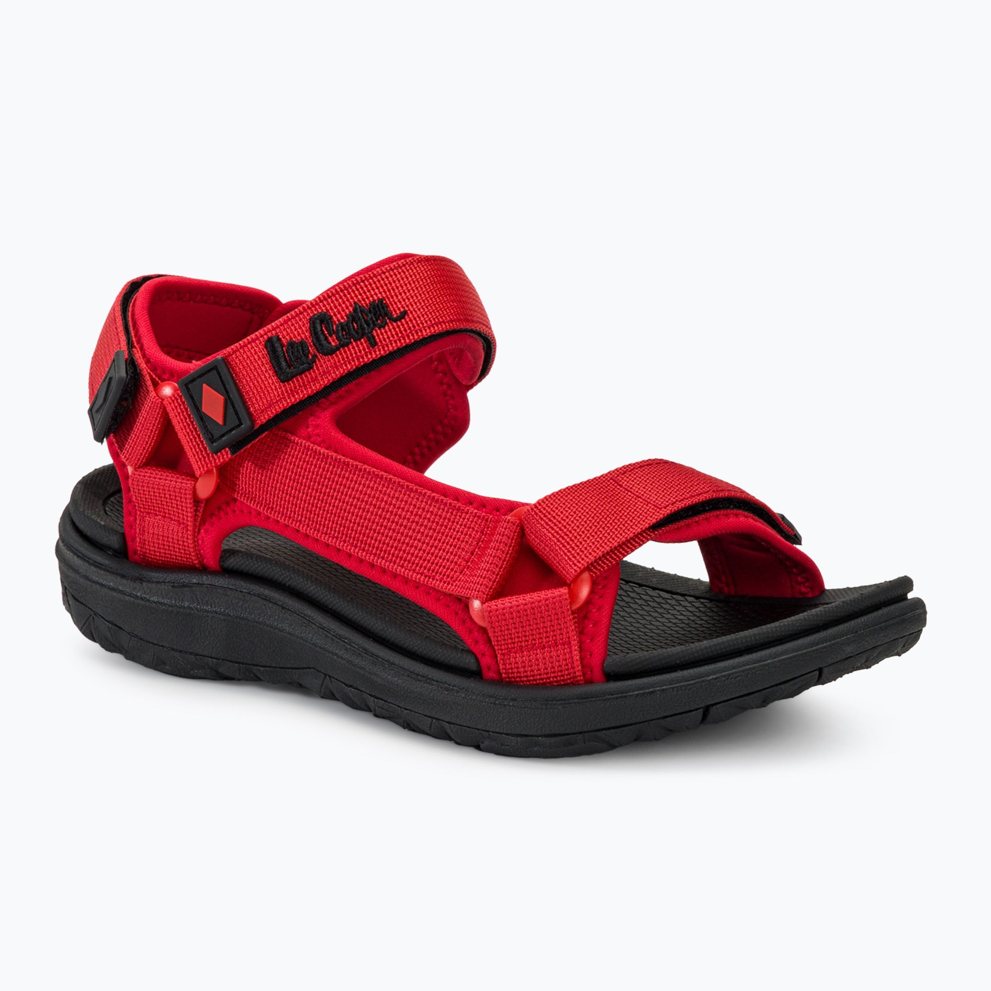 Дамски сандали Lee Cooper LCW-24-34-2616L black / red (LCW-24-34-2616L ...