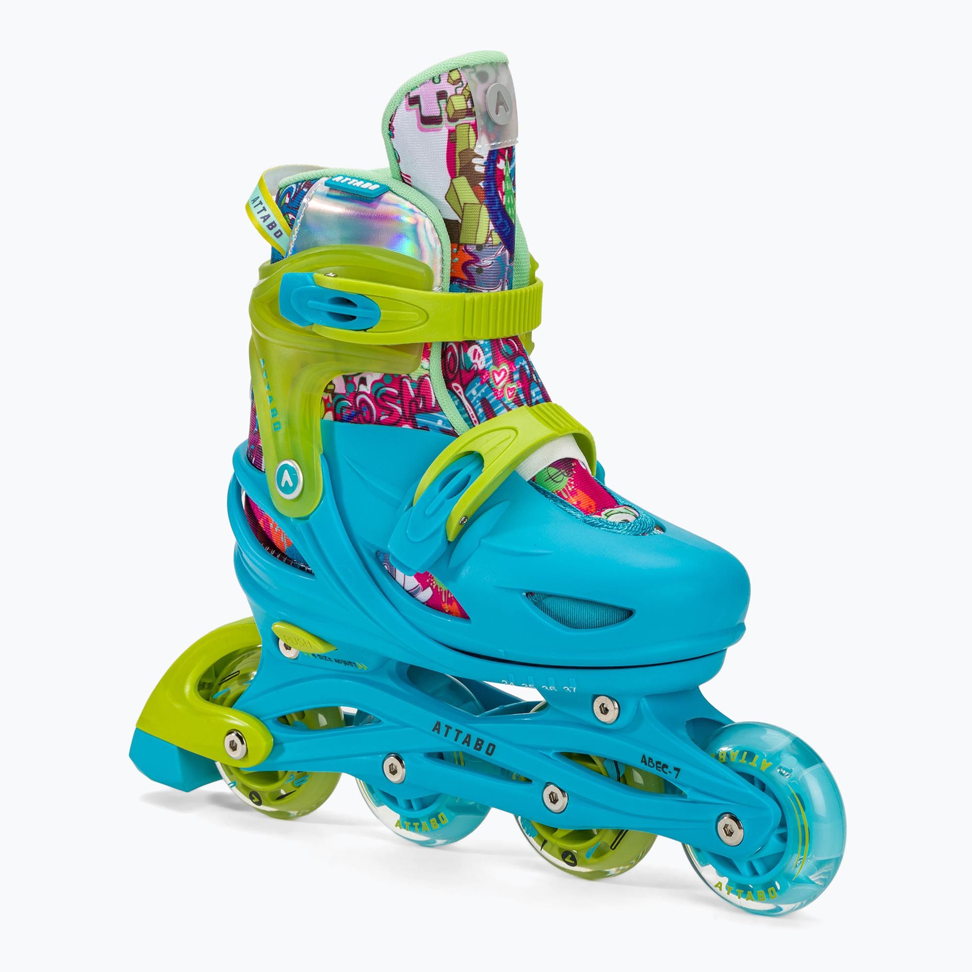 Детски ролери ATTABO Turbojet LED сини (ATB-INS00L-M4B) - Sportano.bg