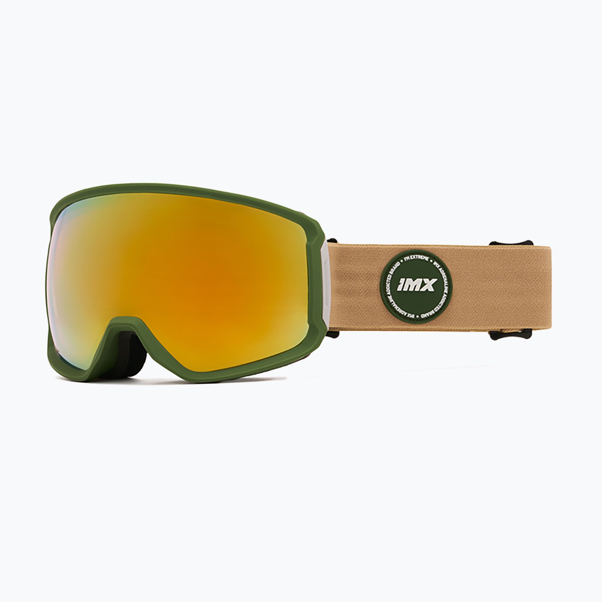 Скиорска маска IMX Peak black matt/black/green irridium/brown (3802251 ...