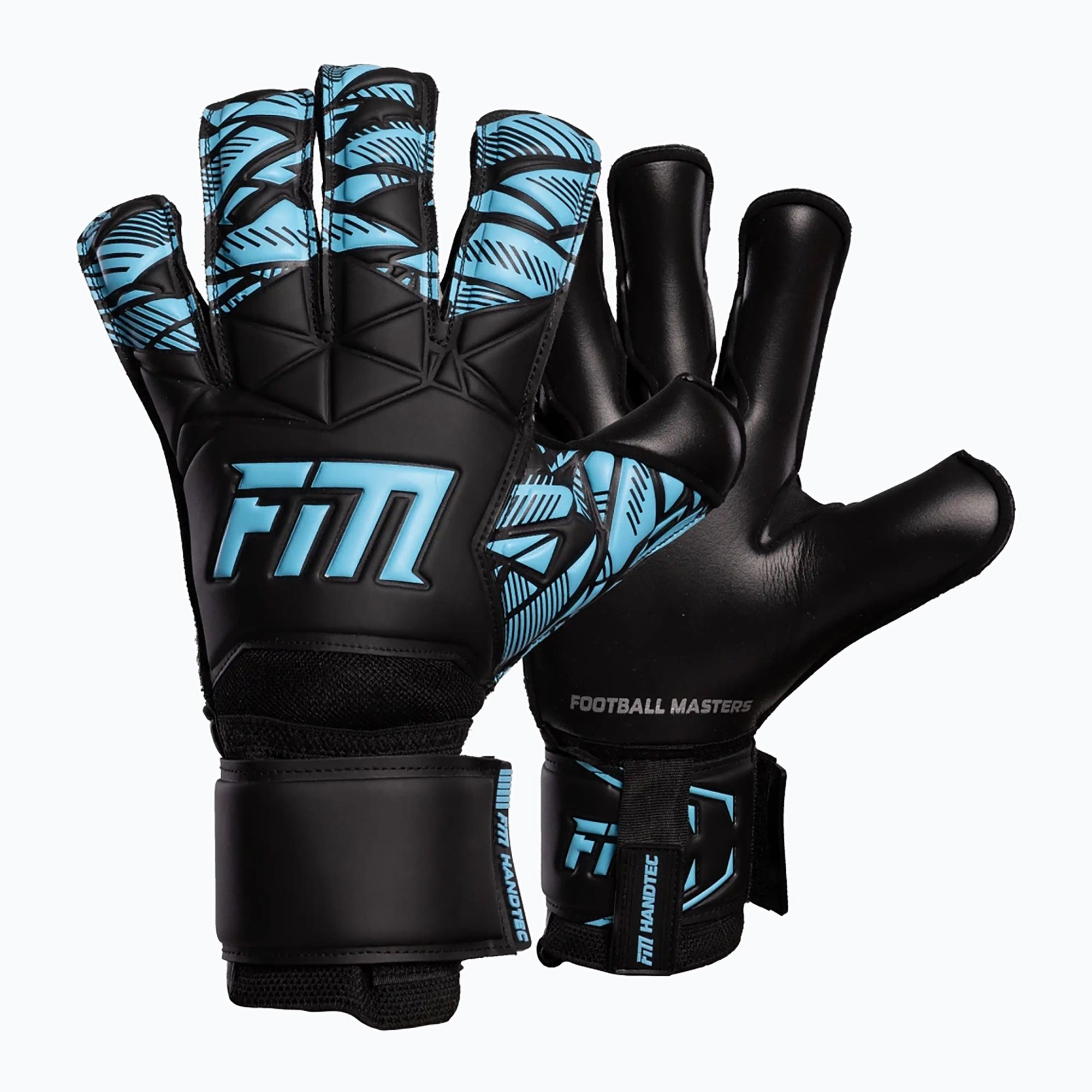 Вратарски ръкавици Football Masters Invictus X Training black/blue ...