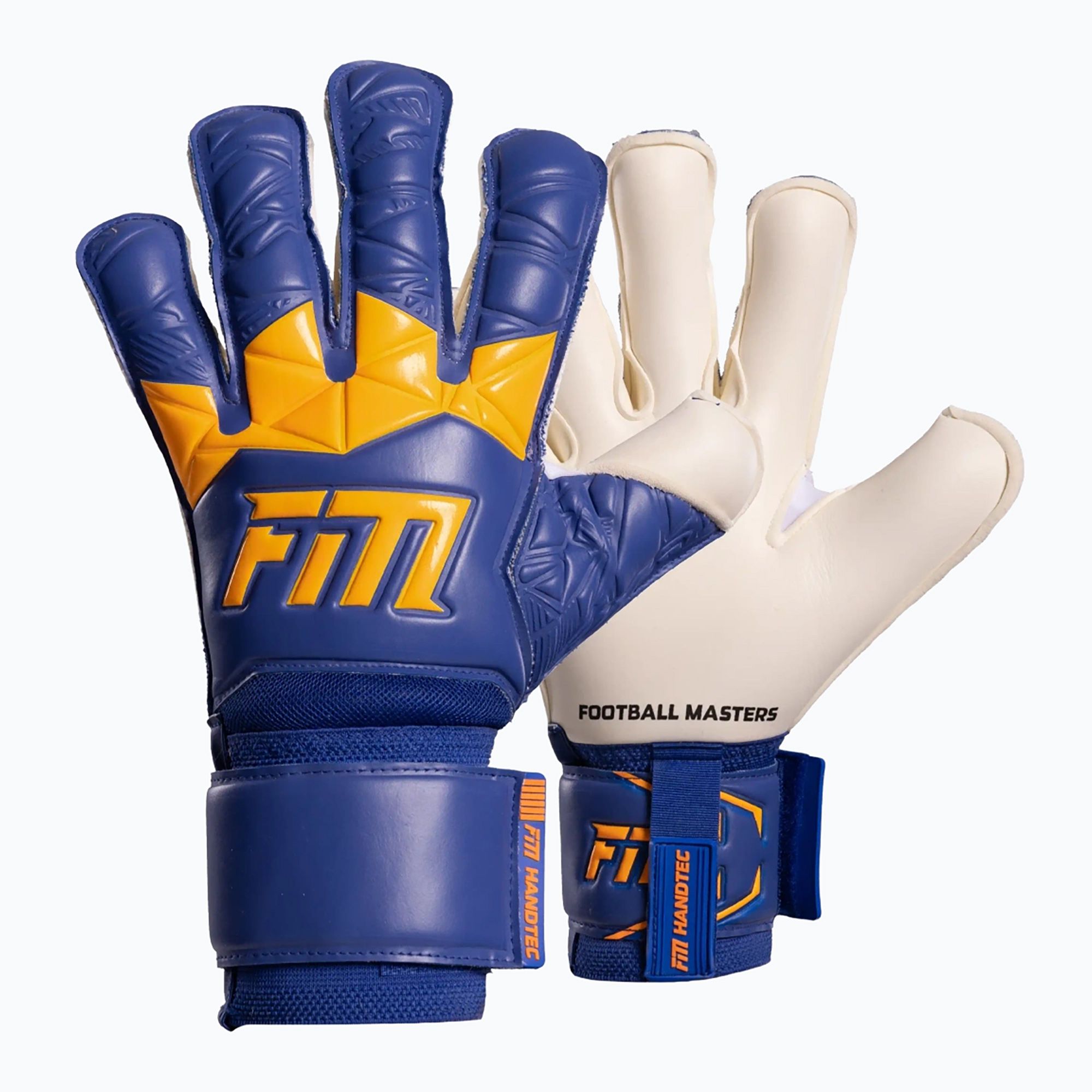 Вратарски ръкавици Football Masters Invictus X blue/orange (2789-6 ...