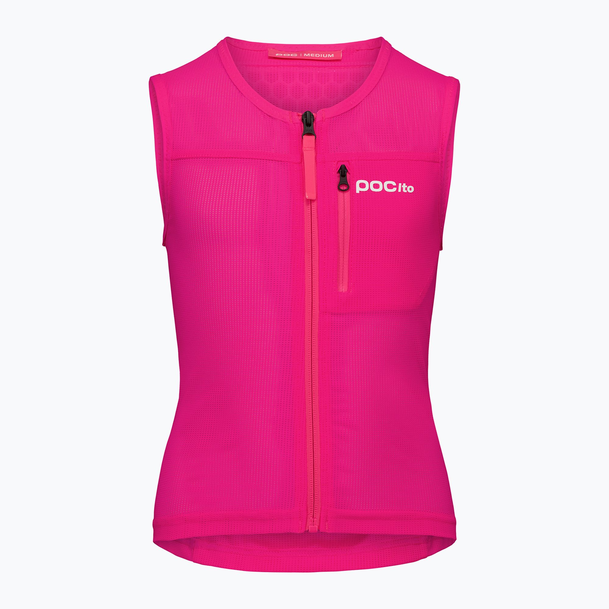 Детска предпазна жилетка POC Pocito VPD Air Vest Jr fluorescent pink ...