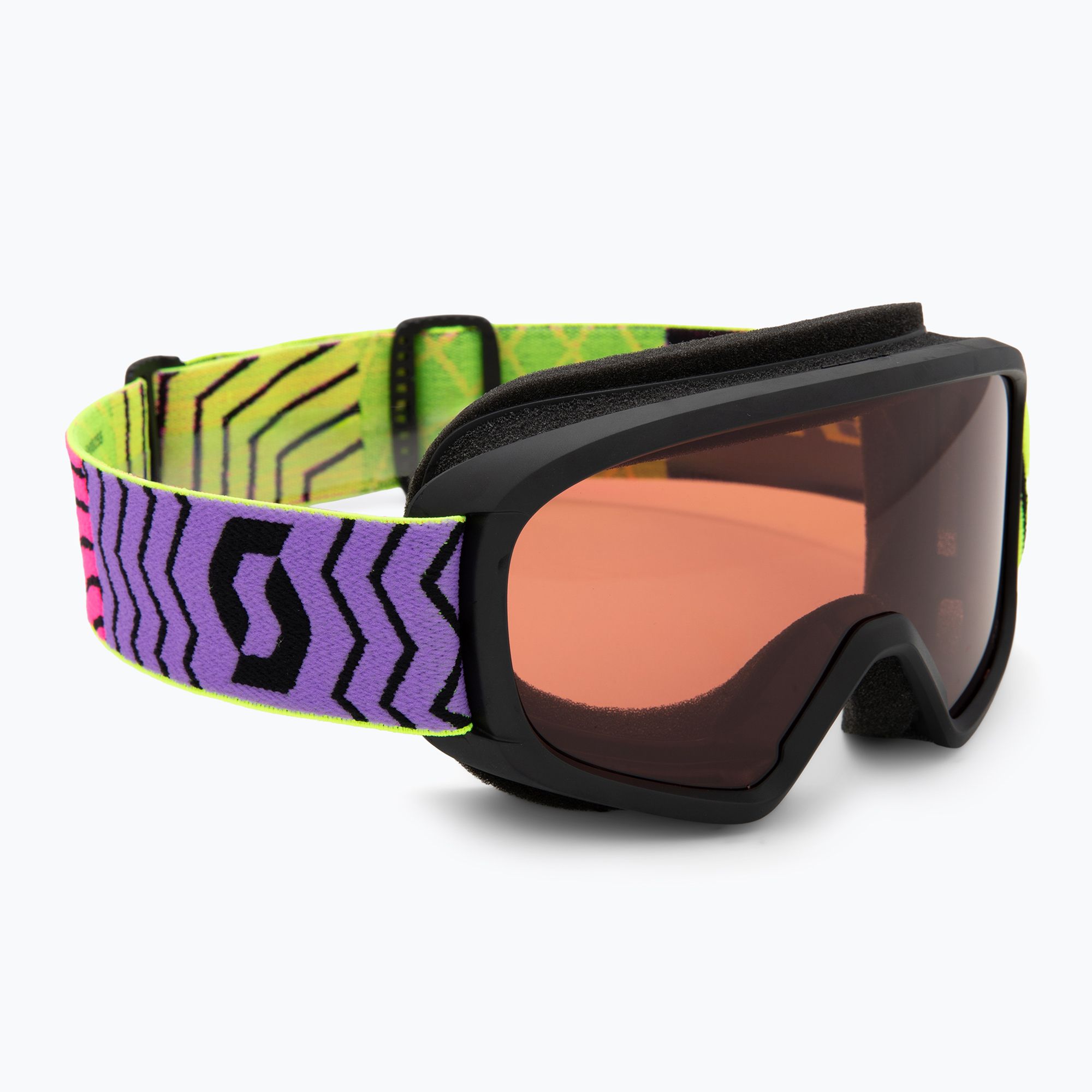 Детски скиорски очила SCOTT Witty SGL purple/neon pink/enhancer (271836 ...