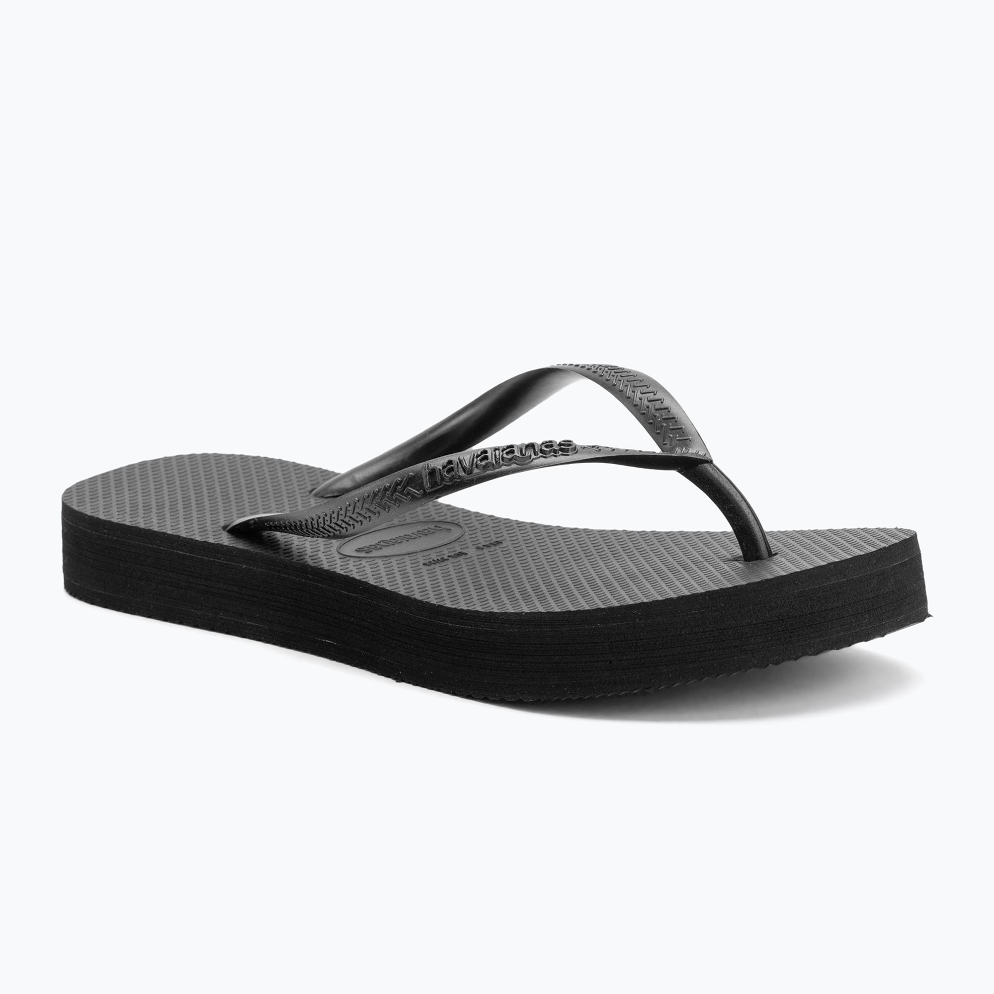 Дамски джапанки Havaianas Slim Platform black (H4144537-0090) - Sportano.bg