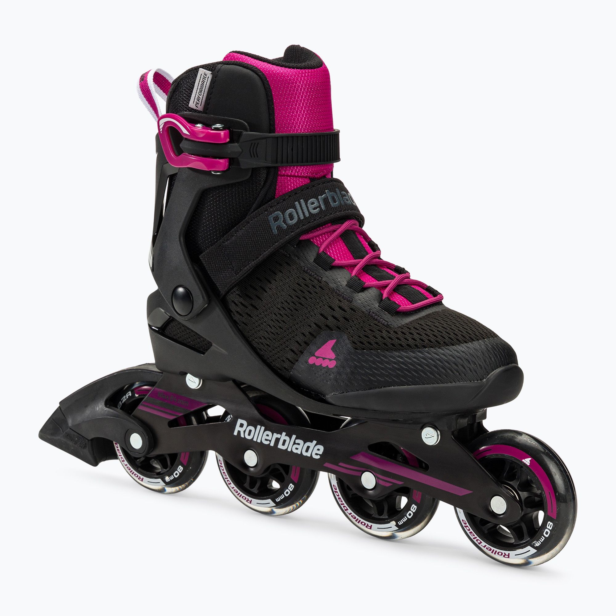 Дамски ролери Rollerblade Sirio 80 black/raspberry (07103700219 ...
