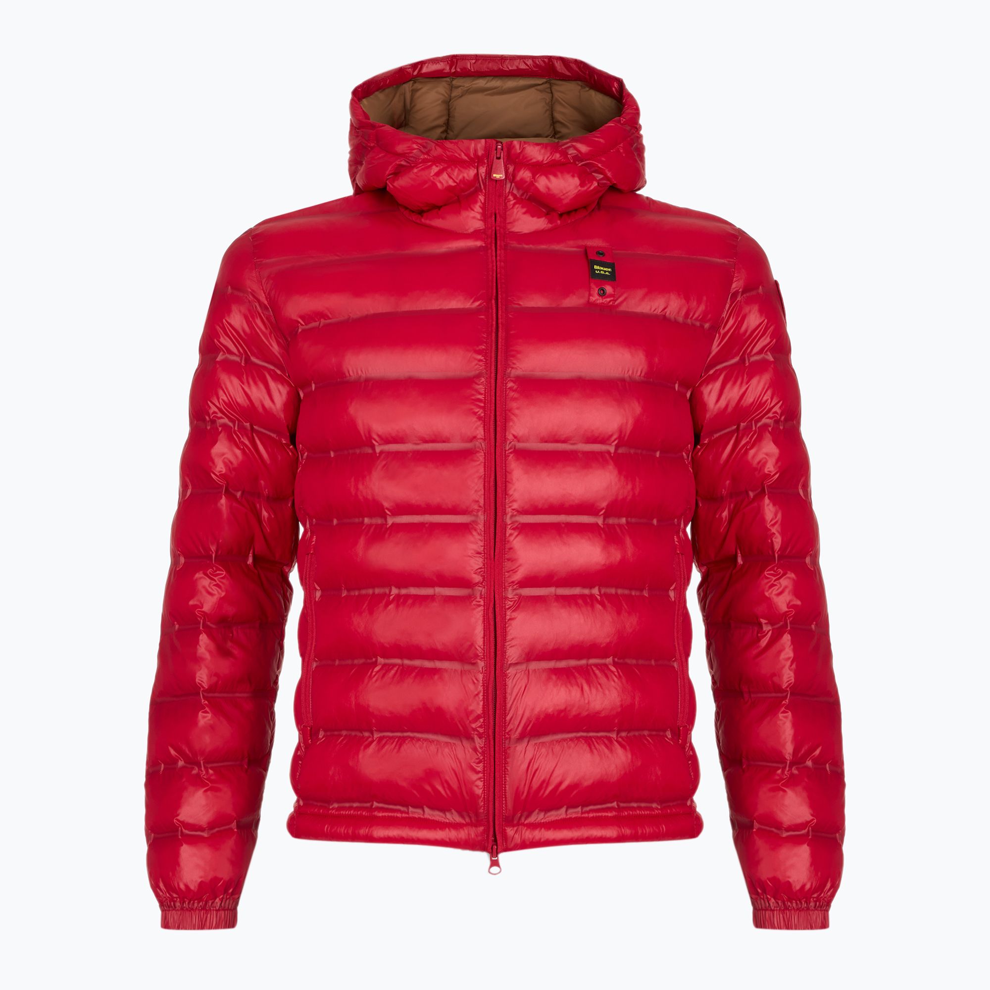 Мъжко яке Blauer USA Charles blood red with tobacco inside ...