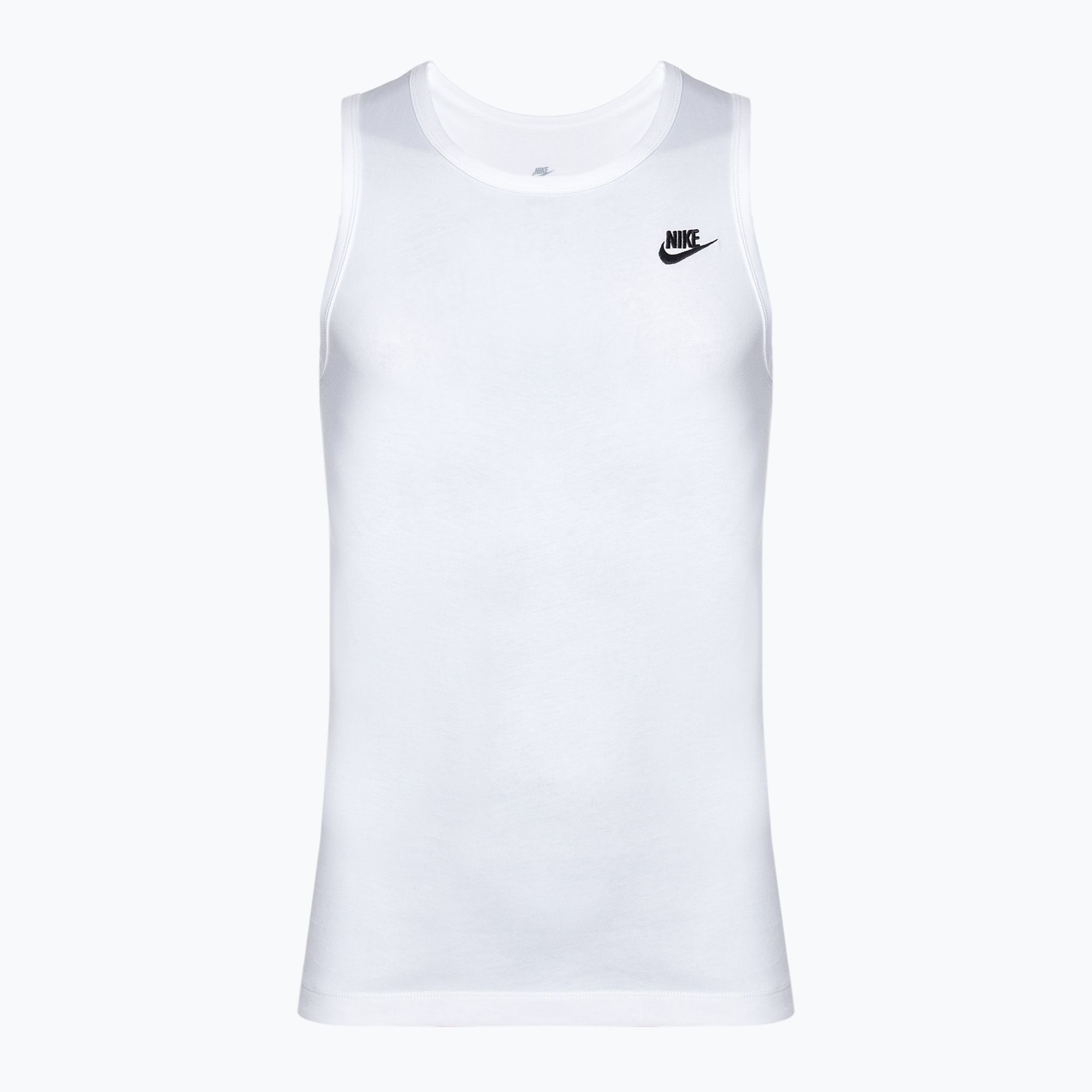 Мъжки потник Nike Sportswear Club TT white/black (BQ1260-100) - Sportano.bg