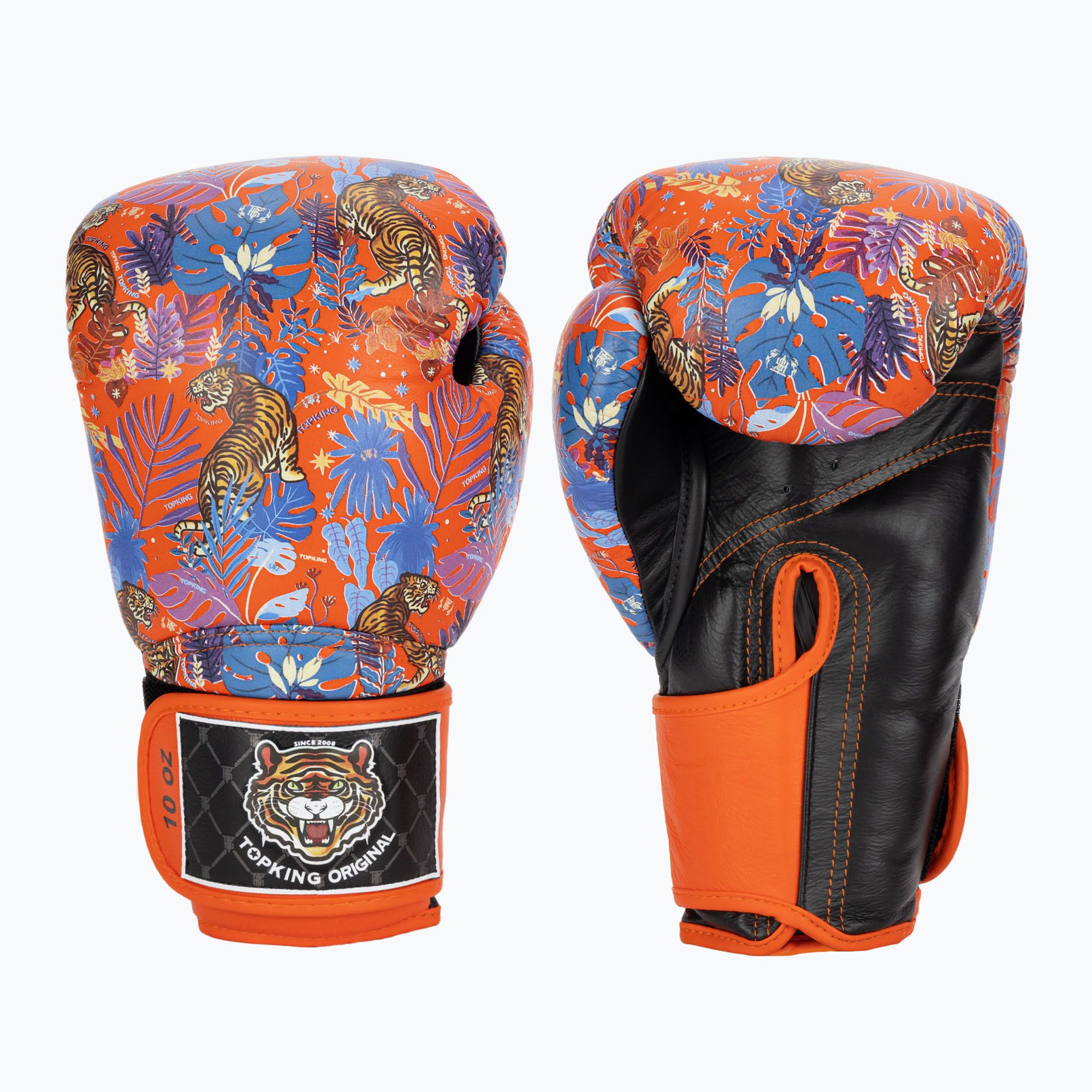Боксови ръкавици Top King Boxing Wild Tiger black/orange (TKBGWT-BK-OR ...