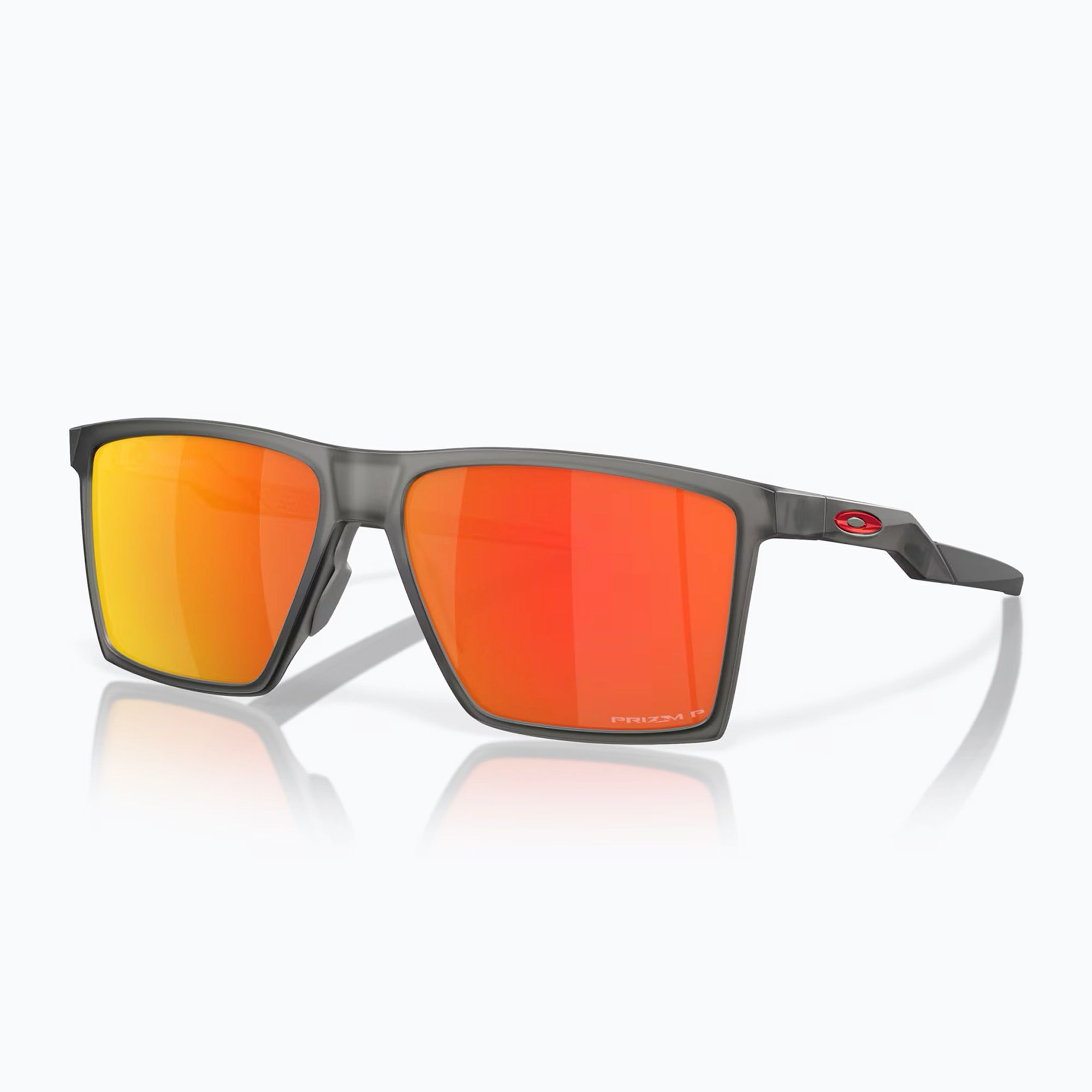 Слънчеви очила Oakley Futurity satin grey smoke/prizm ruby polarized ...