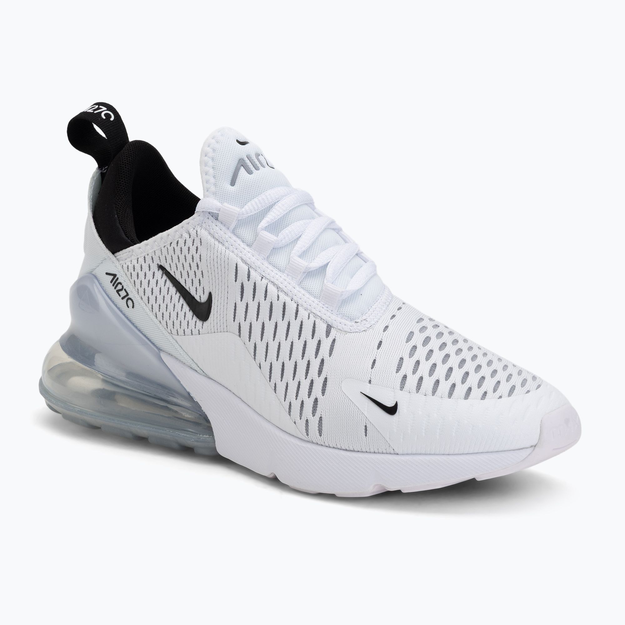 Мъжки обувки Nike Air Max 270 white/white/black (AH8050) - Sportano.bg