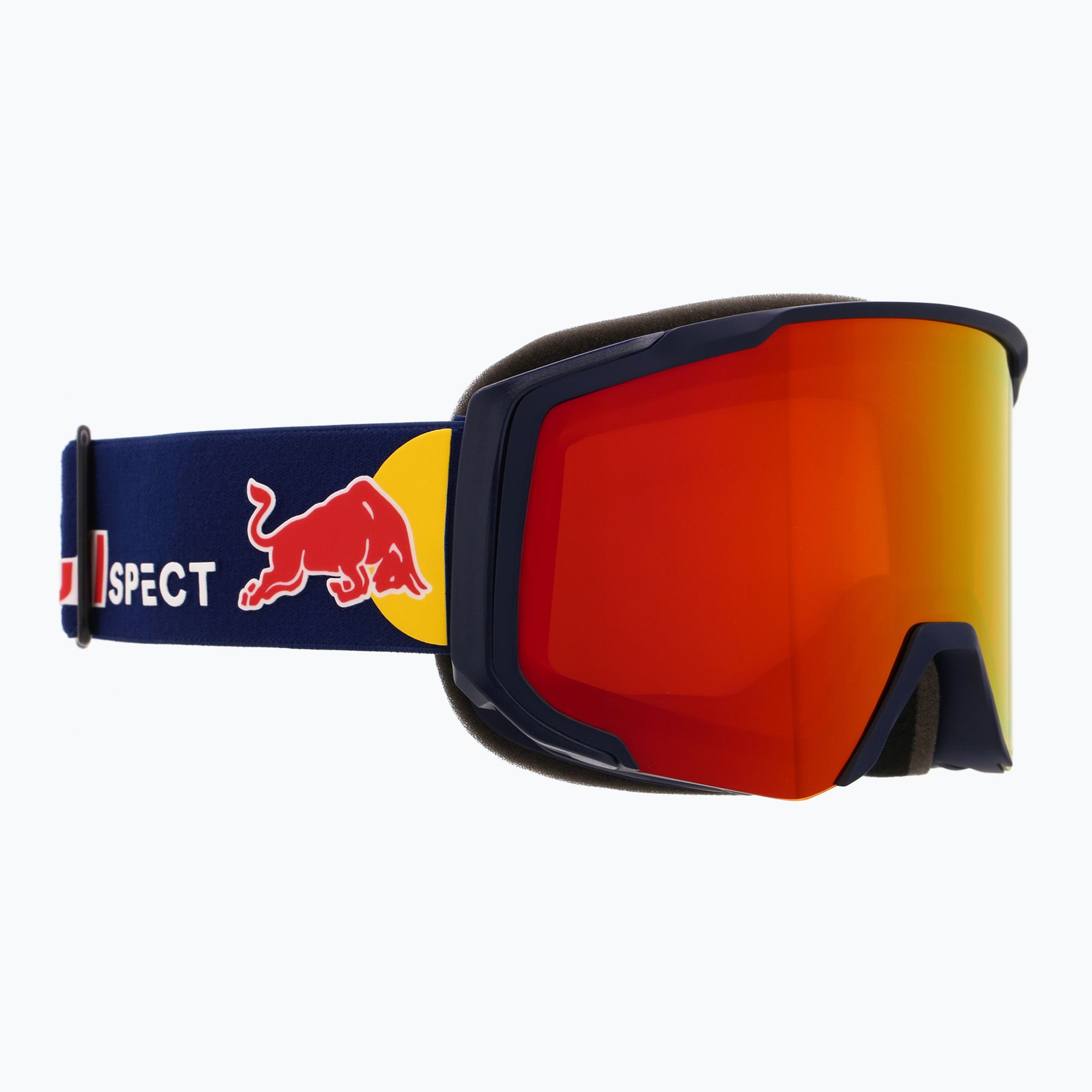 Скиорска маска Red Bull SPECT Jibb matt black/smoke with yellow mirror ...