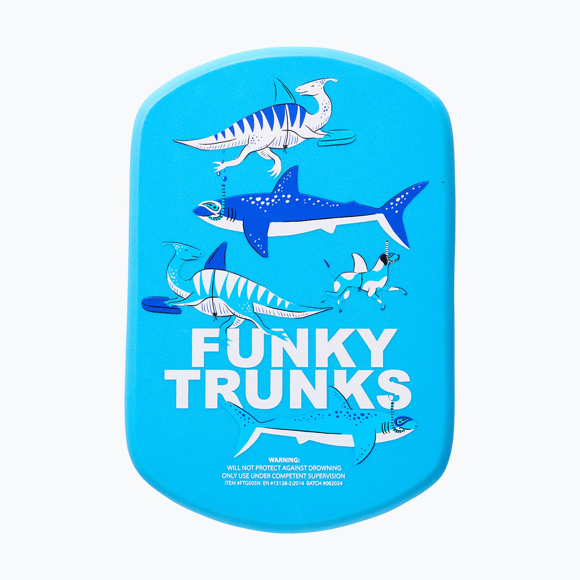 Дъска за плуване Funky Trunks Mini Kickboard fin swimming ...