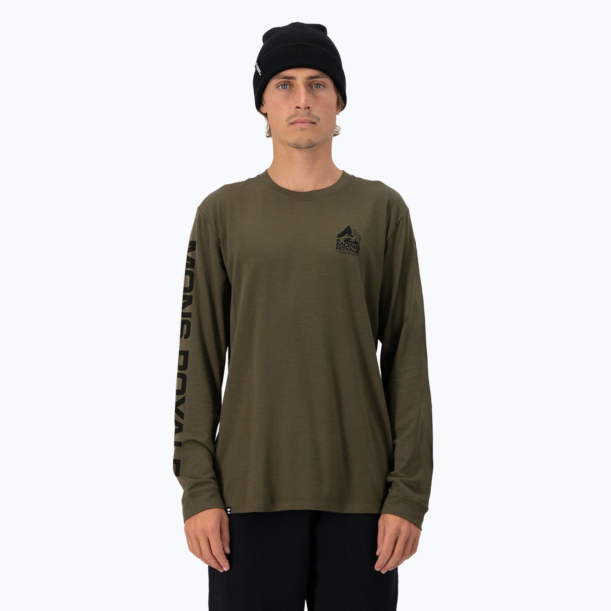 Мъжка термоактивна блуза Mons Royale Icon black (100389-2227-001 ...
